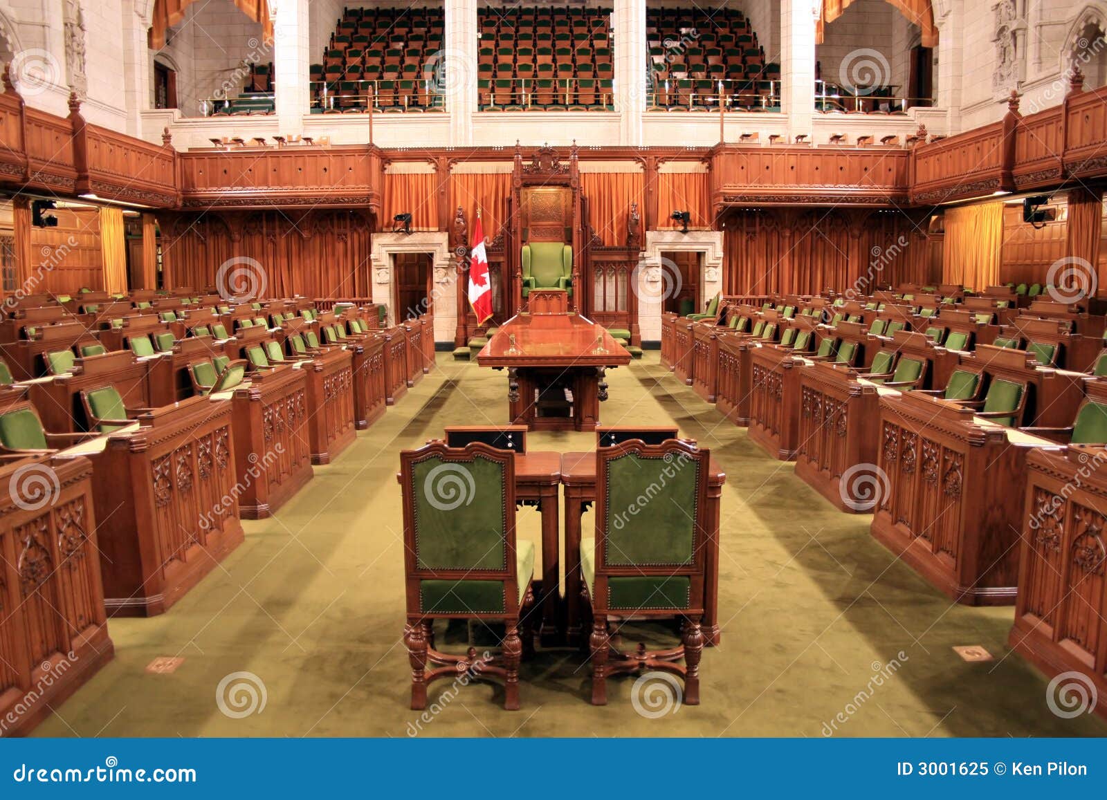Canada s House of Commons stock image. Image of politics - 3001625
