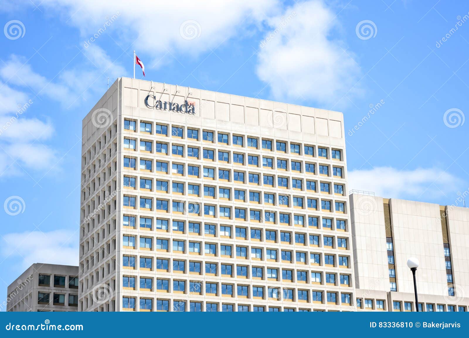 Canada Sign in Front of the Building in Ottawa. Editorial Image - Image ...