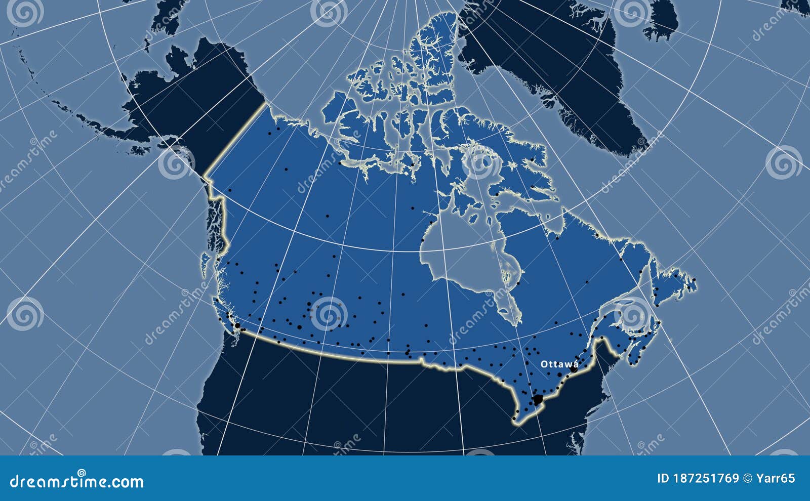 Canada - Solid. Composition, Borders Stock Illustration - Illustration ...