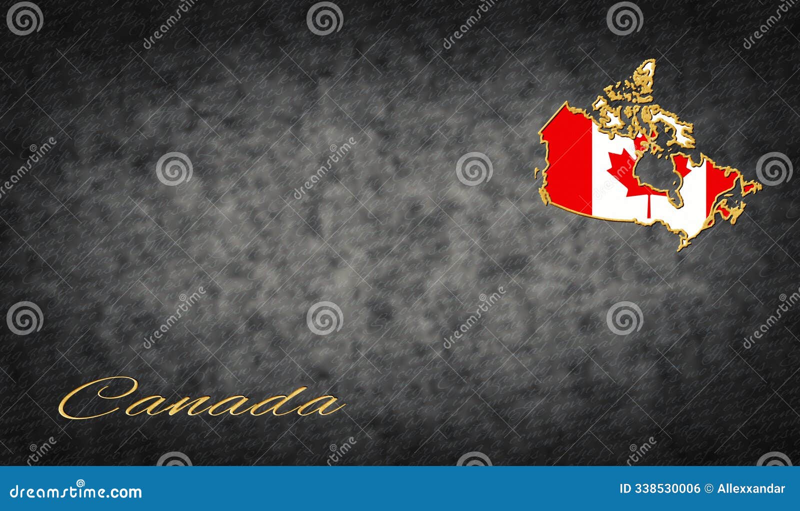 Canada Symbols, Map of Canada Stock Photo - Image of communities ...