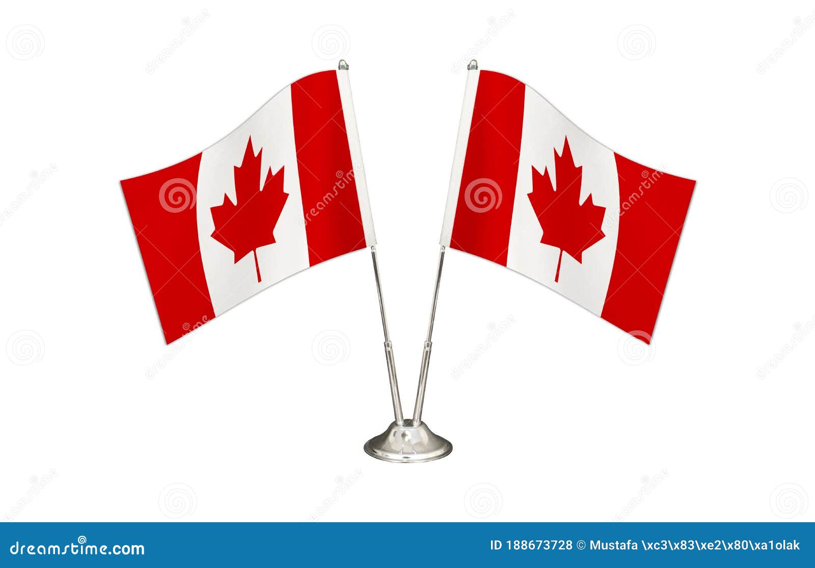 Canada table flag stock illustration. Illustration of message - 188673728