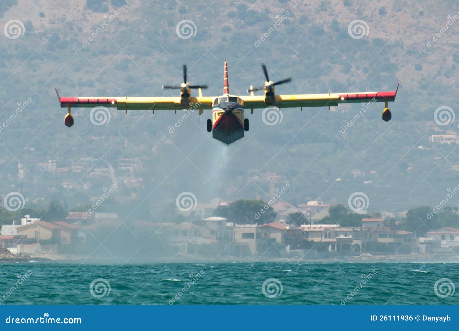 Canadair CL-415 stock photo. Image of transport, bomber - 26111936