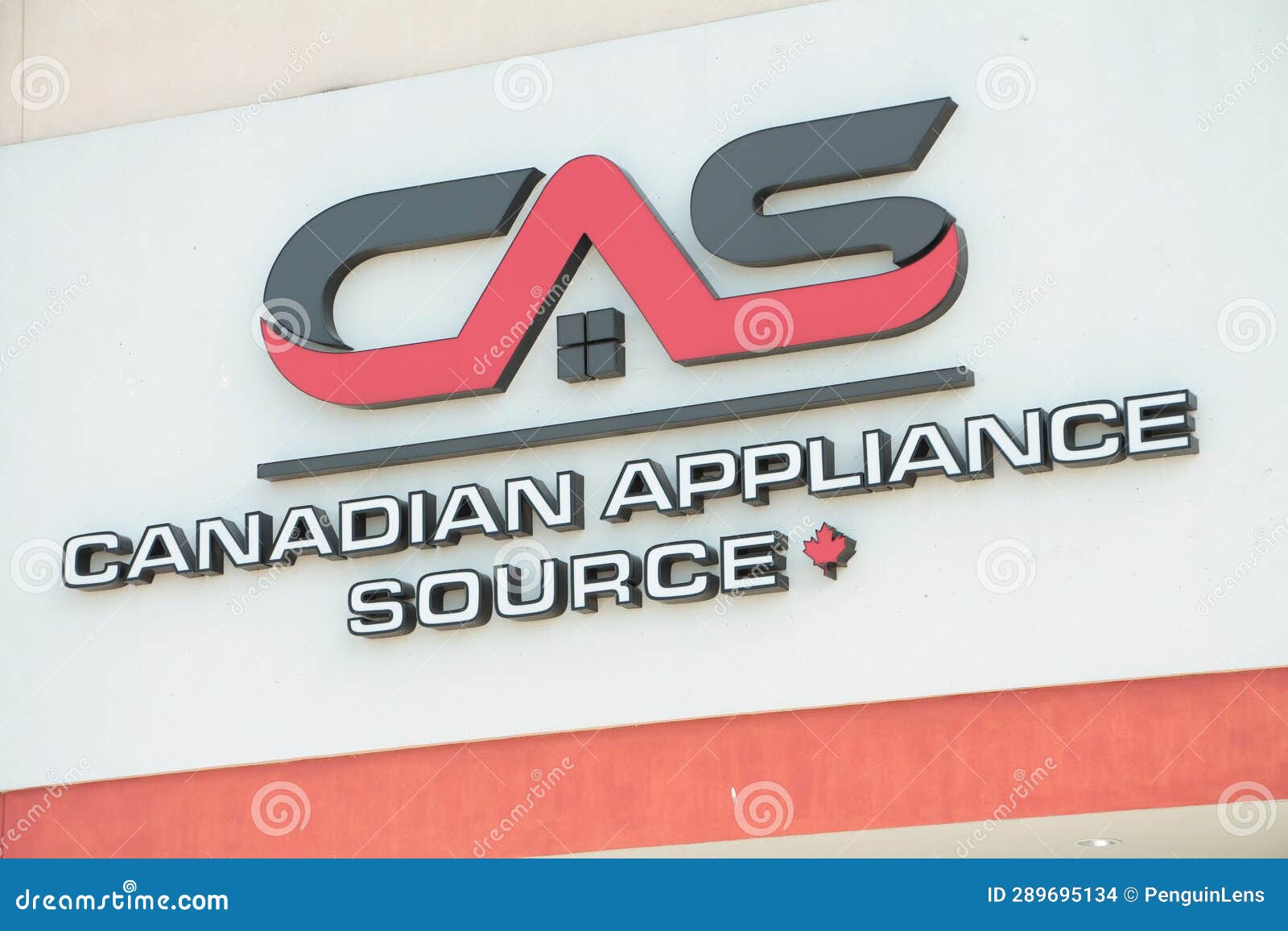 Tor, Canada - August 10, 2023: Canadian Appliance Source Cas Logo Sign ...