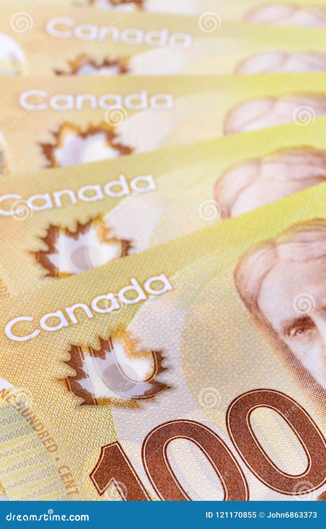 Canadian Banknotes Background Editorial Image - Image of paper, dollar ...