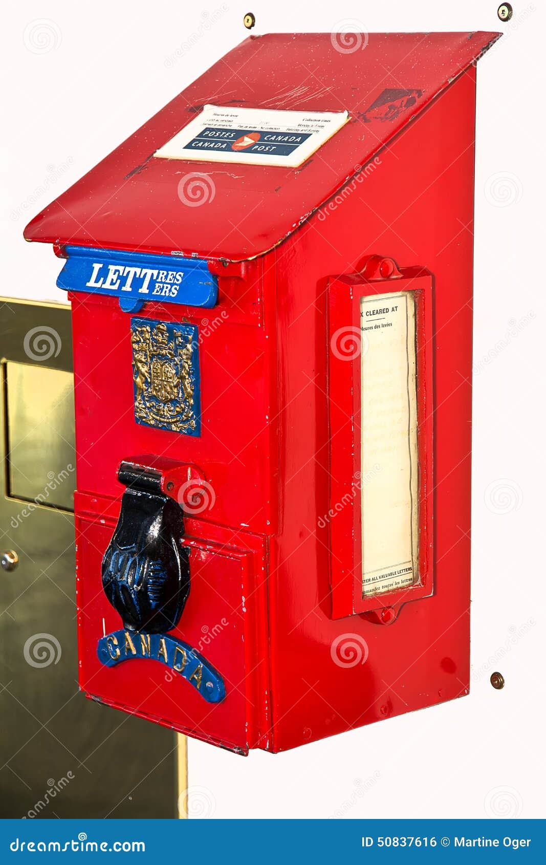 Canadian box mail. editorial photo. Image of message - 50837616