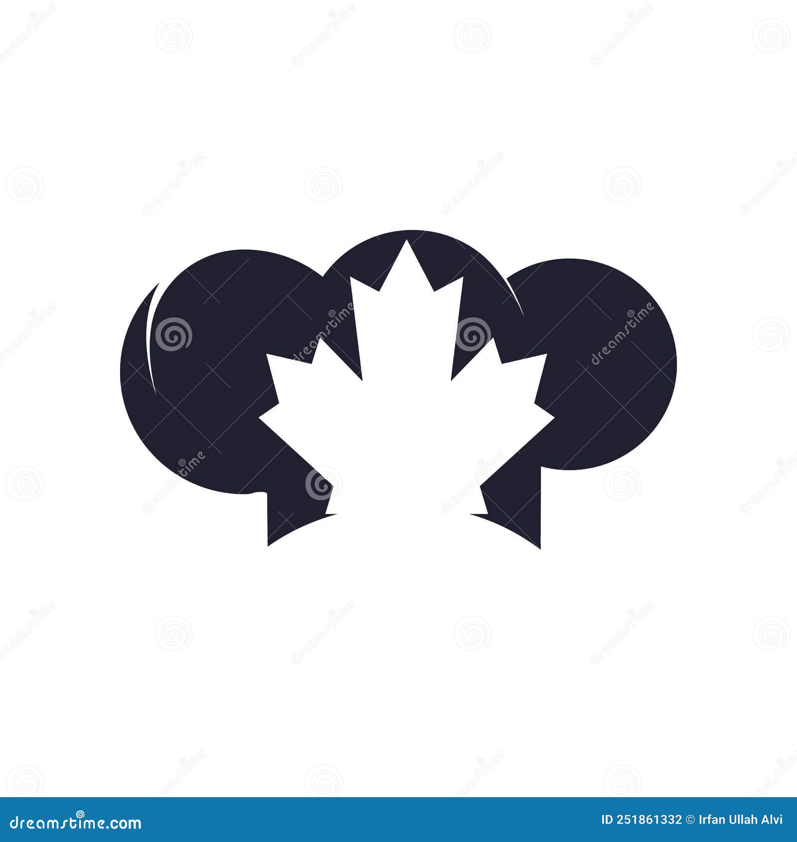 Canadian Chef Vector Logo Design Template. Maple Leaf with Chef Hat ...