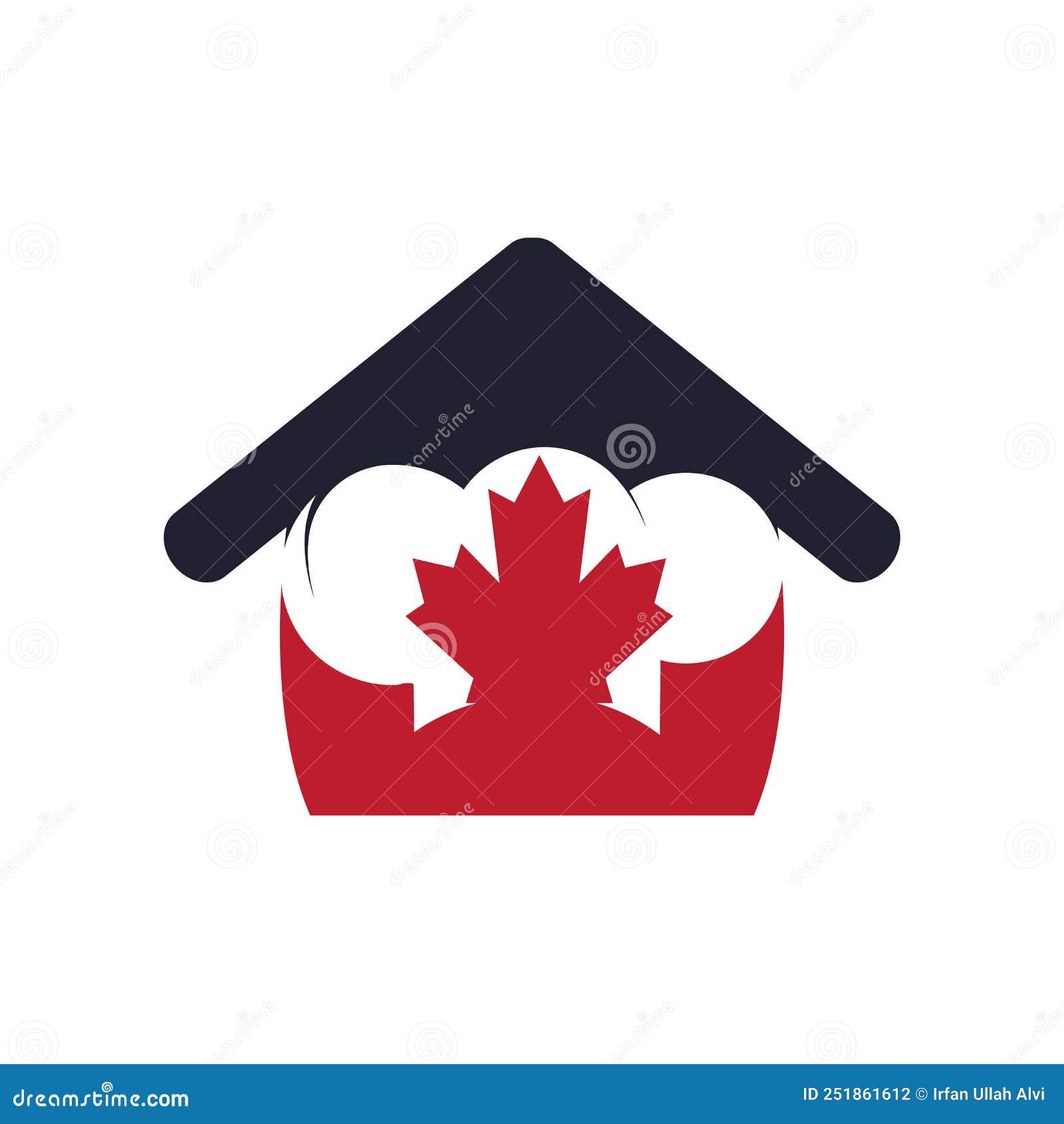 Canadian Chef Vector Logo Design Template. Maple Leaf with Chef Hat ...