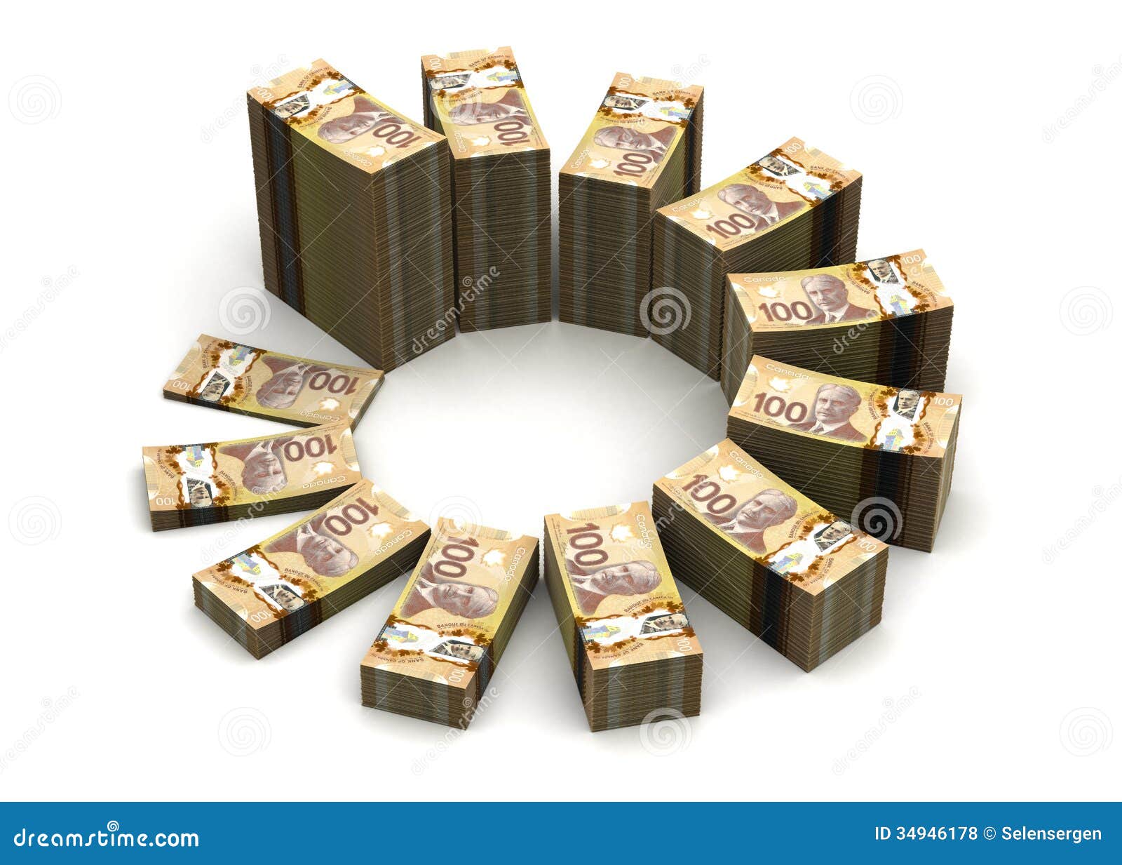 Canadian Dollar Chart stock illustration. Illustration of dollar - 34946178