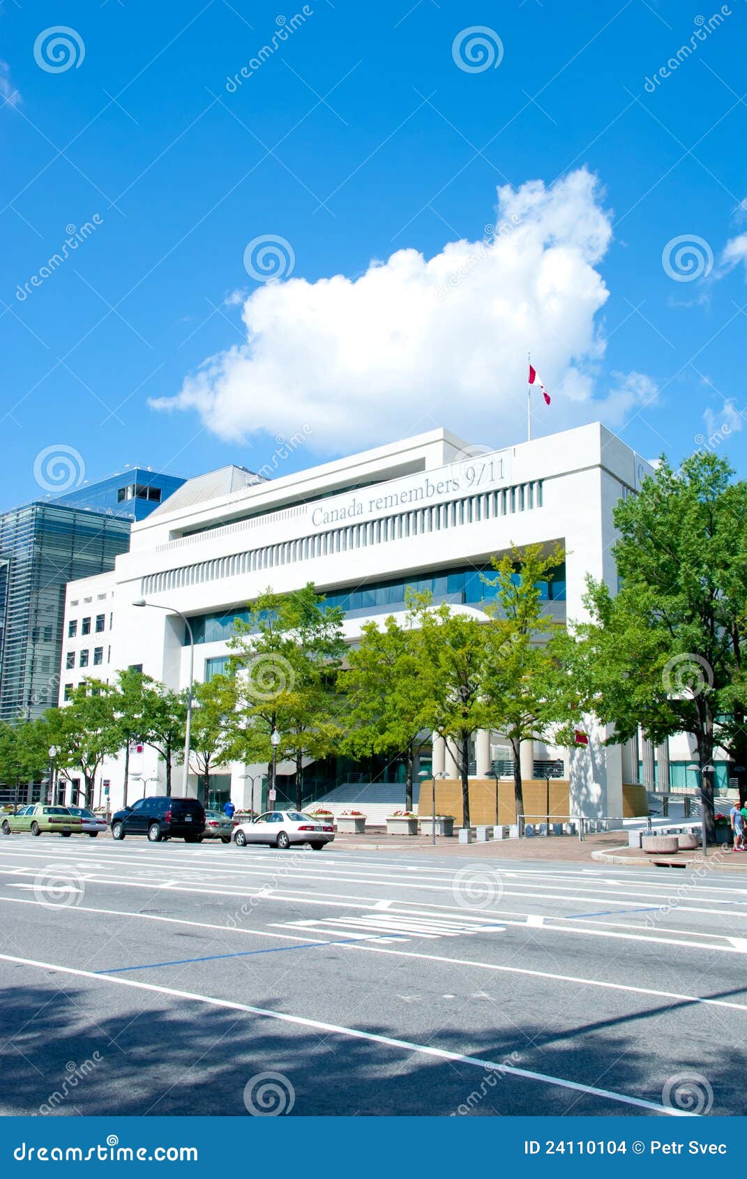Canadian Embassy at Washington D.C. Stock Photo - Image of washington ...