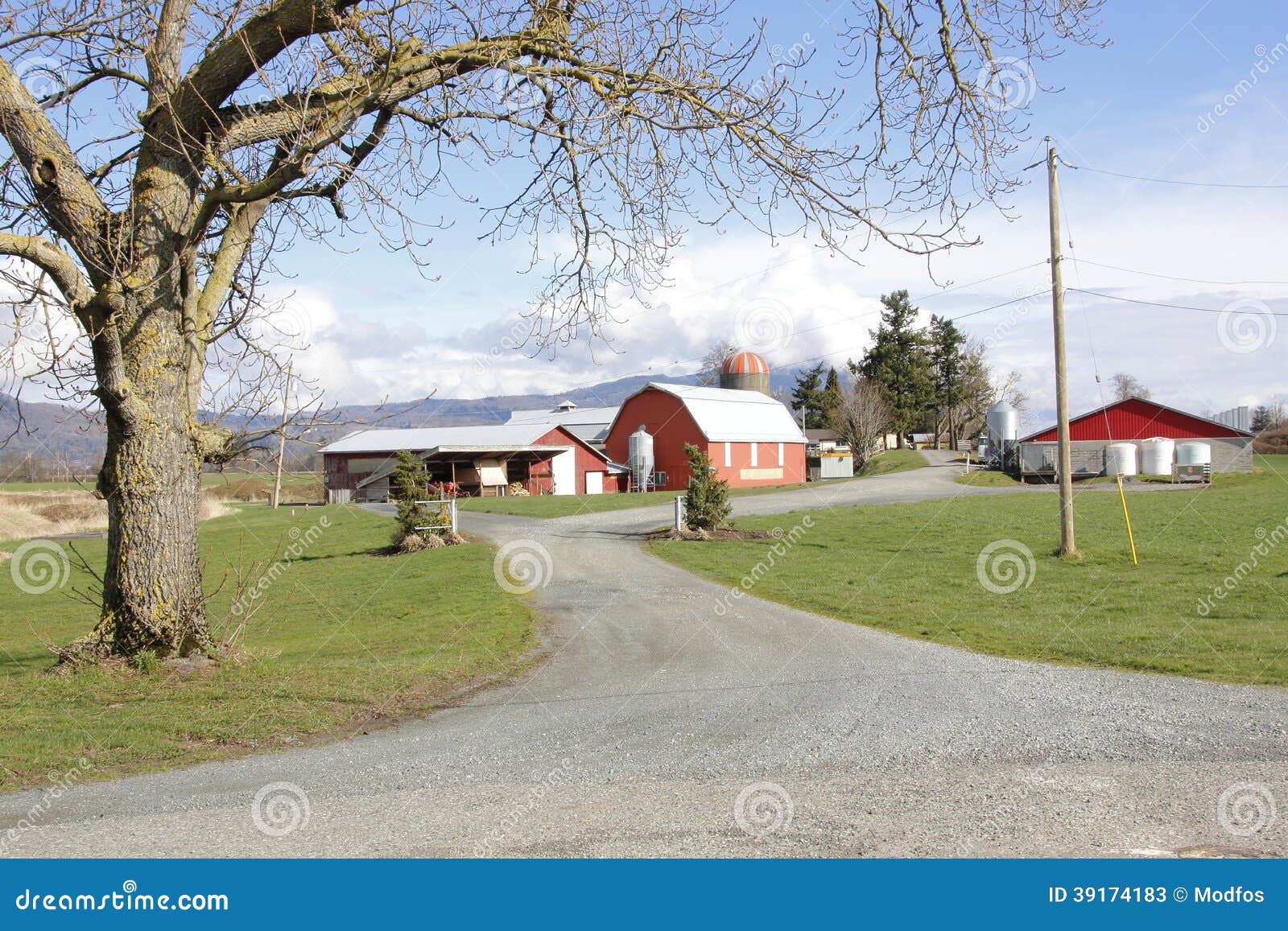 Canadian Farm Yard stock image. Image of farm, springtime - 39174183