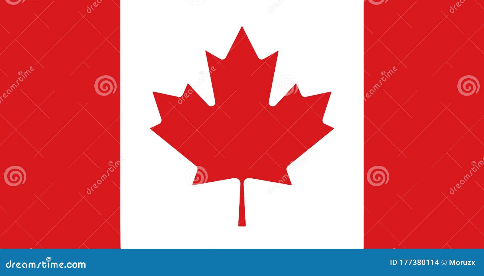 Canadian Flag. Flag of Canada Vector EPS Stock Vector - Illustration of ...
