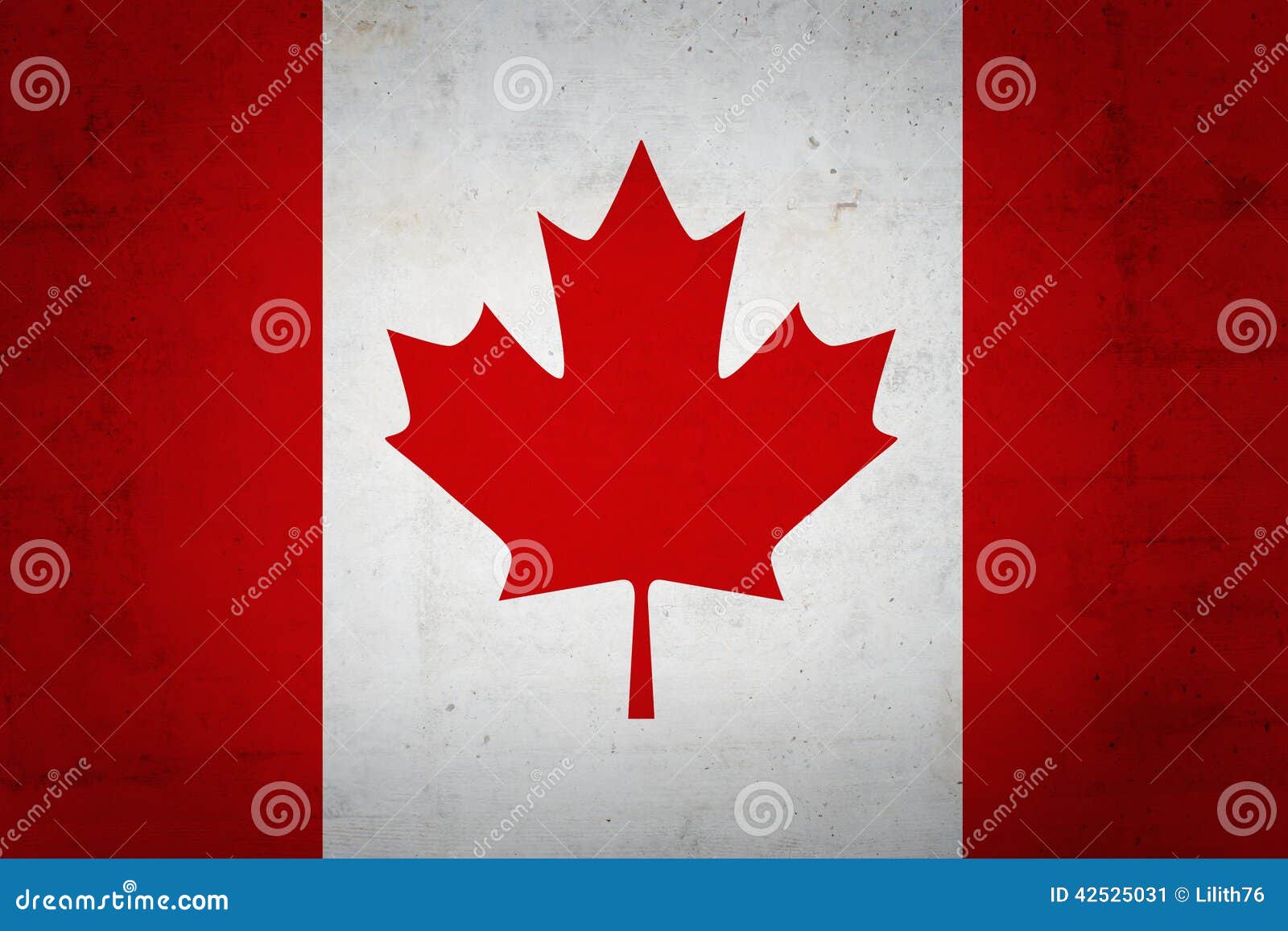 Canadian flag stock image. Image of retrospect, dirty - 42525031