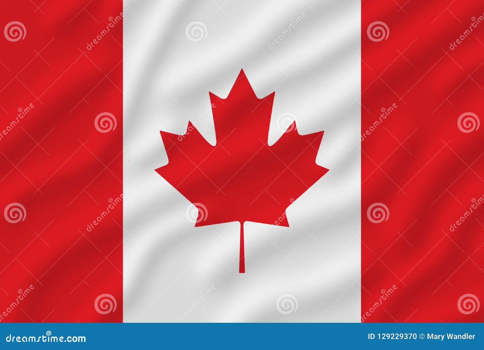 Canadian Flag with a Pot Leaf in the Middle Stock Illustration ...