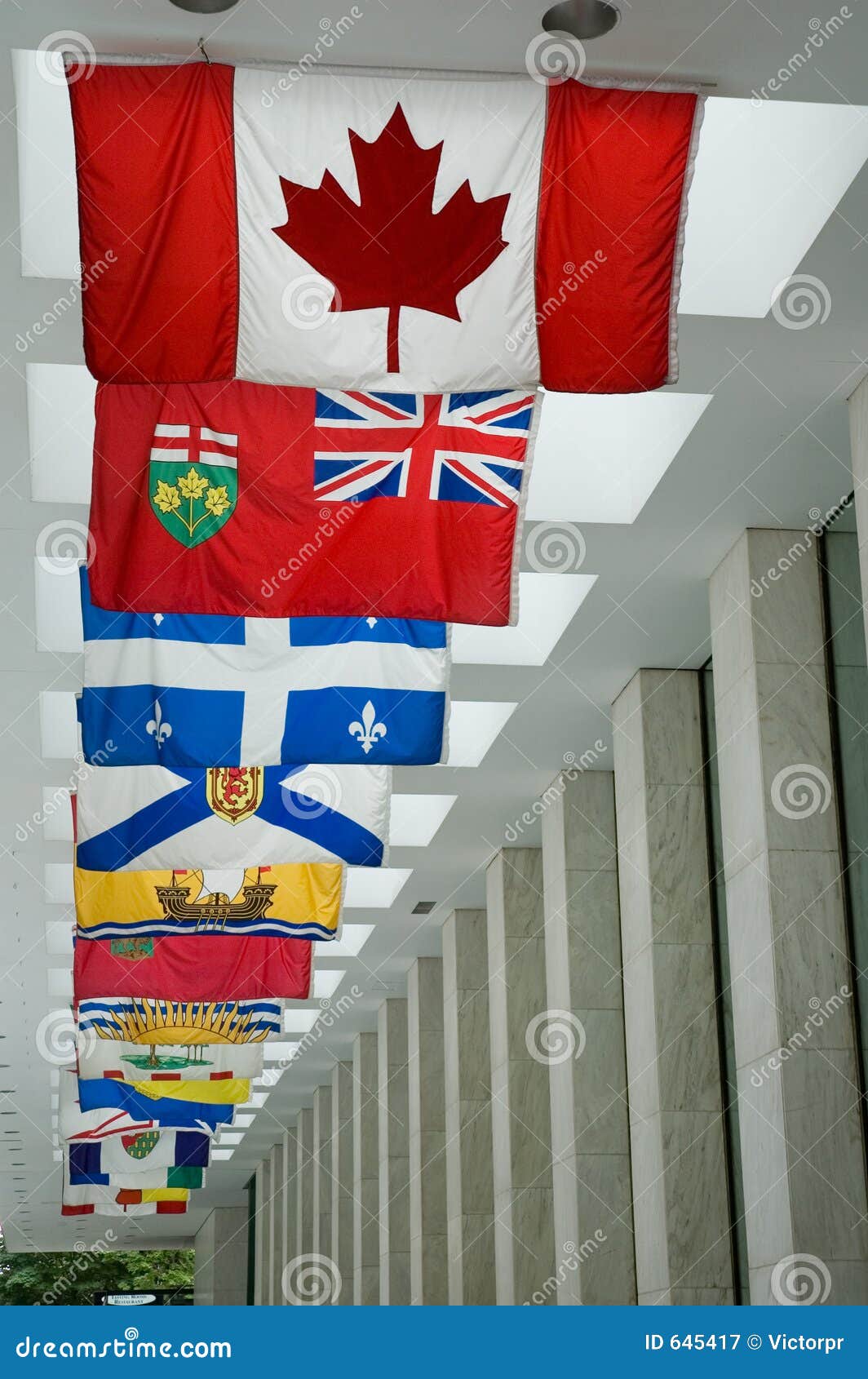 Canadian Flags stock image. Image of northwest, liberal - 645417