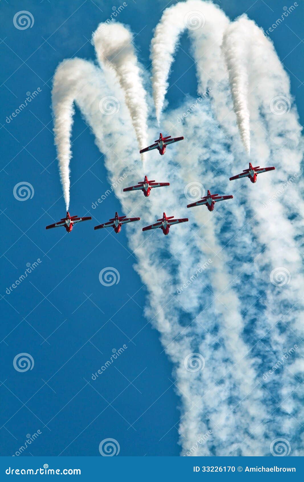Canadian Forces Snowbirds Jet Aircraft Team Editorial Image - Image of ...