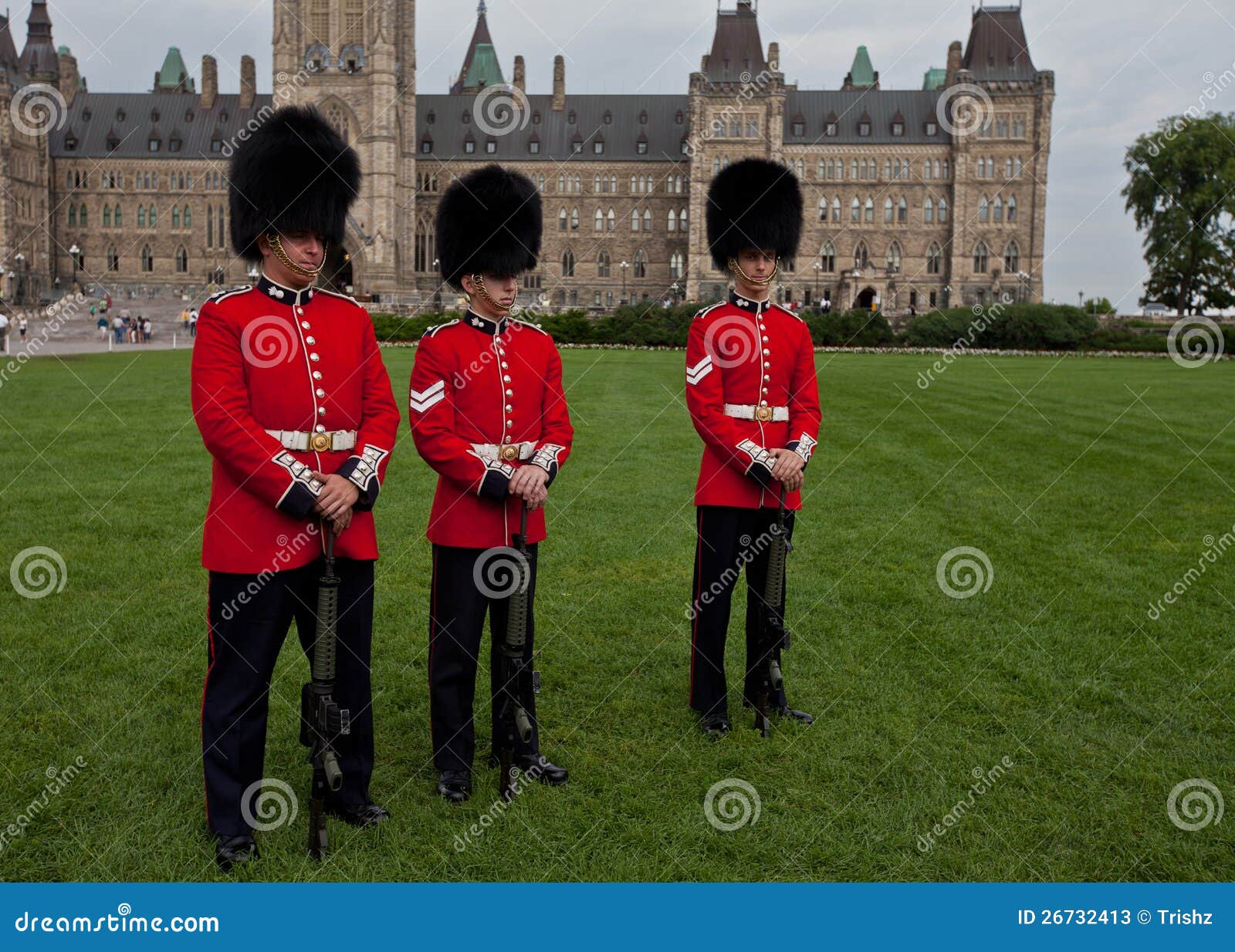 Canadian Guards editorial stock photo. Image of parade - 26732413