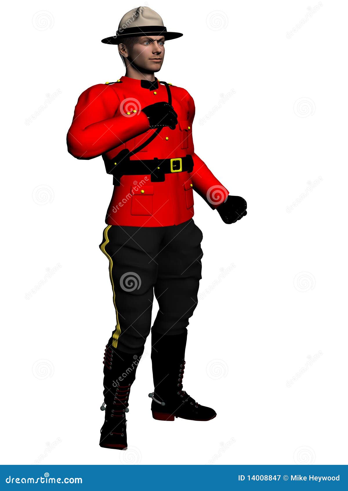 Canadian Mountie editorial photography. Illustration of uniform - 14008847