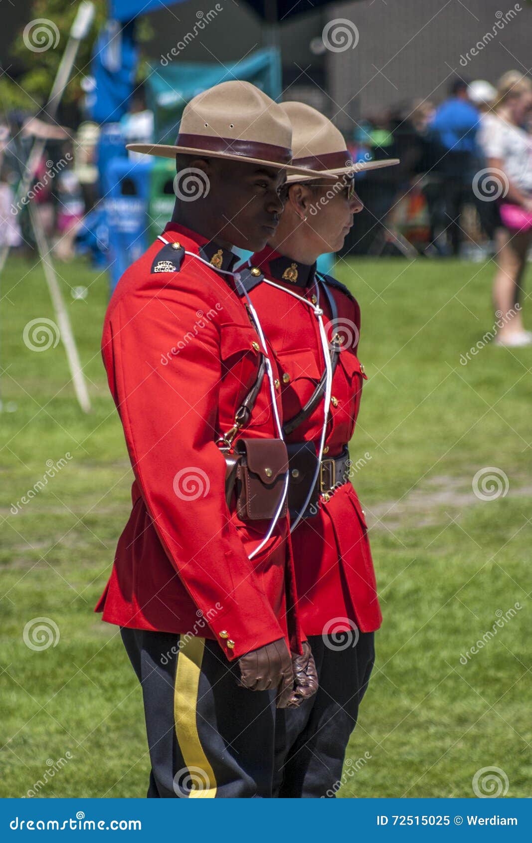 Canadian Mounties in Red Serge Editorial Image - Image of uniform ...