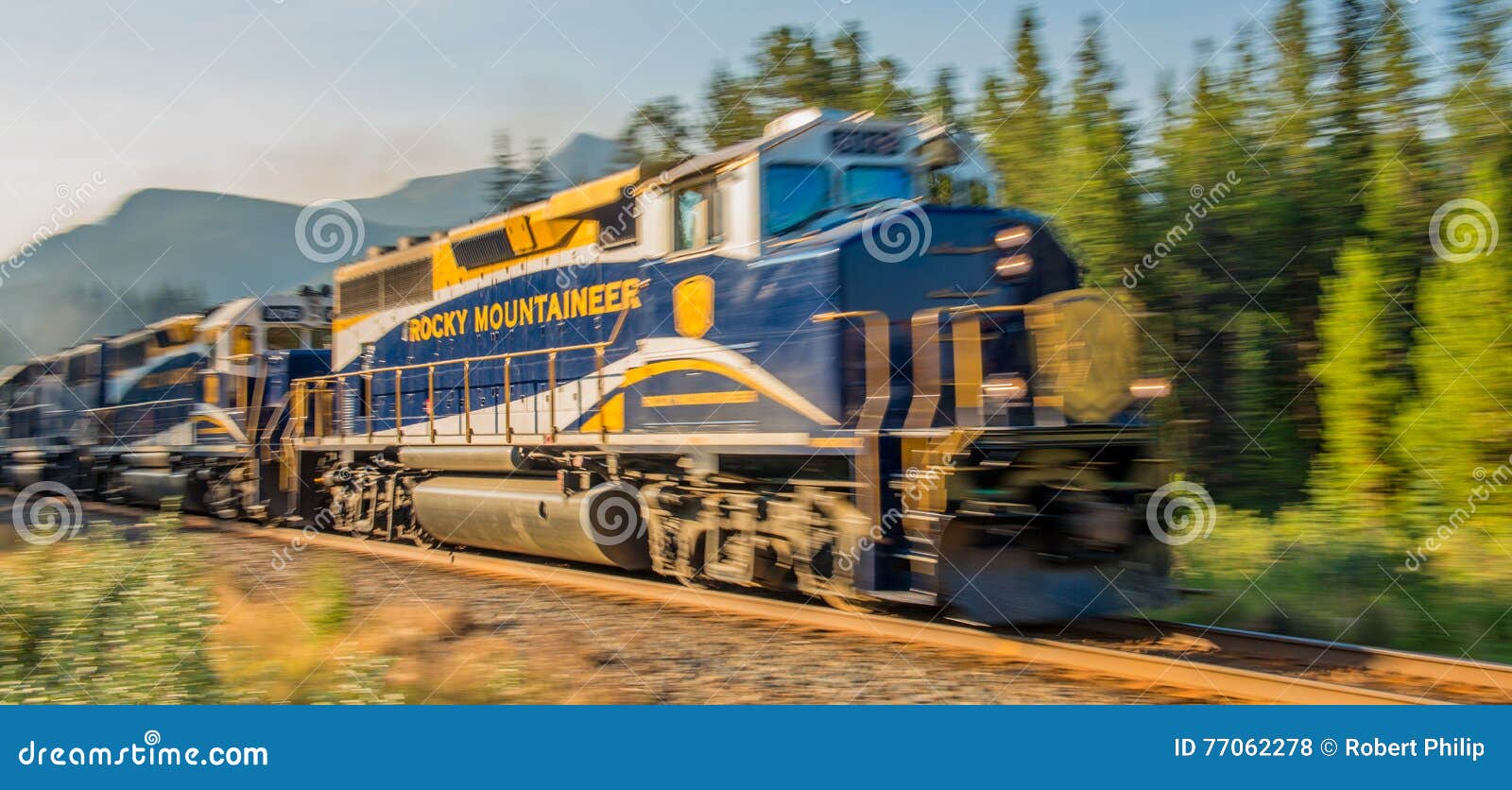 Canadian Passenger Train Service Editorial Stock Photo - Image of ...