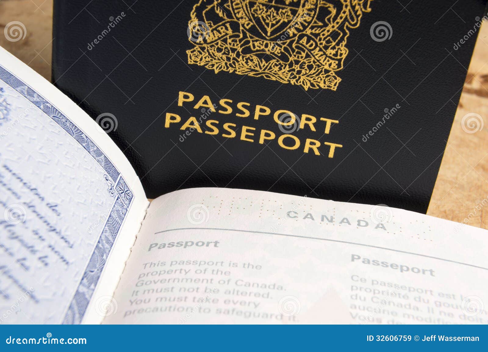 Canadian Passport stock image. Image of government, canada - 32606759
