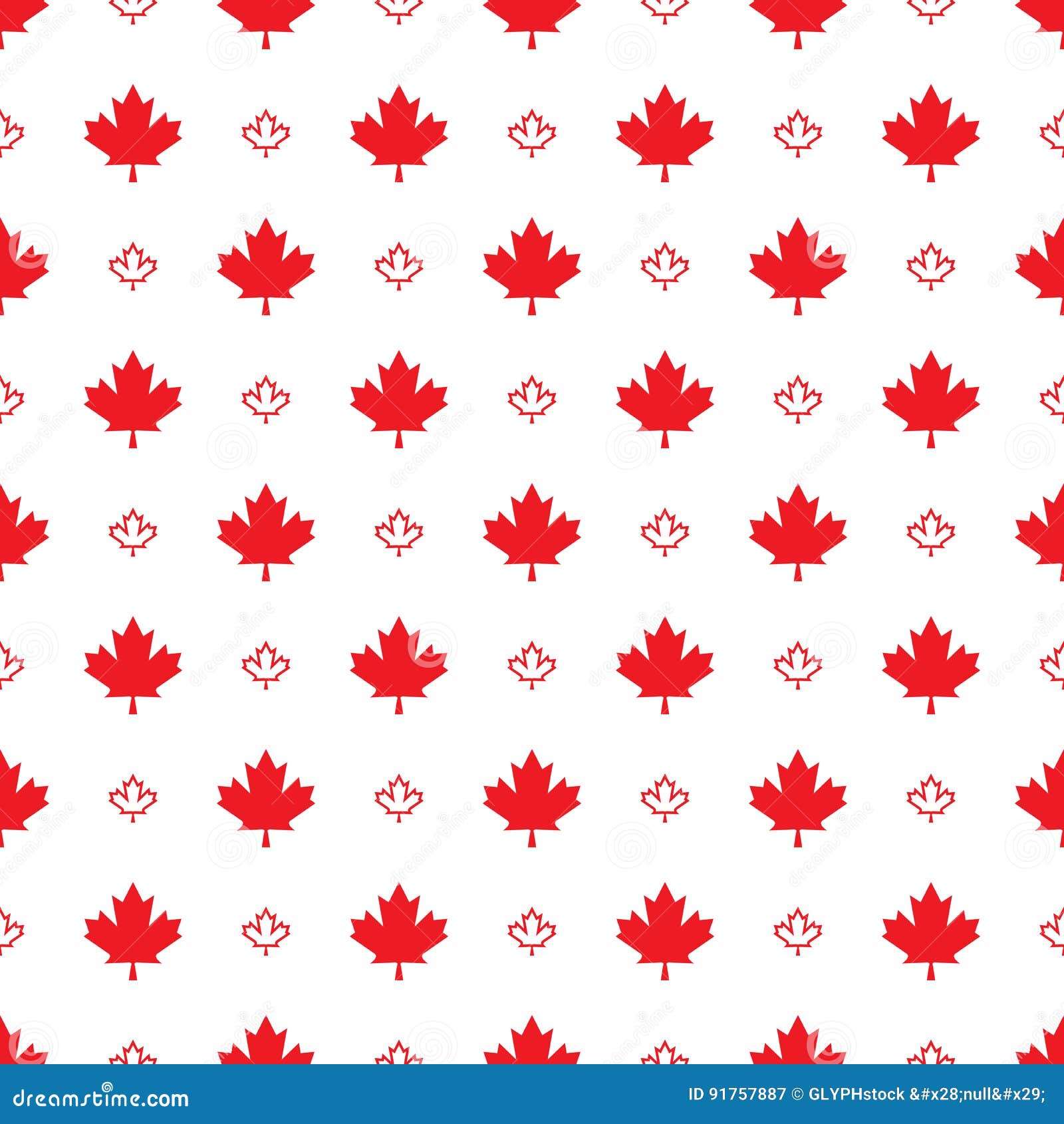 Canadian Pattern stock vector. Illustration of abstract - 91757887