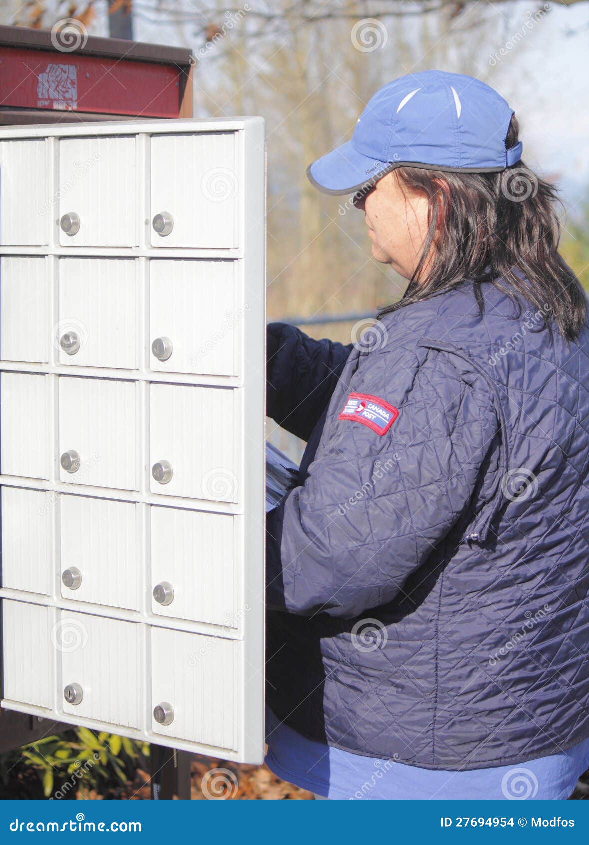 Canadian Postal Worker editorial stock image. Image of canada - 27694954