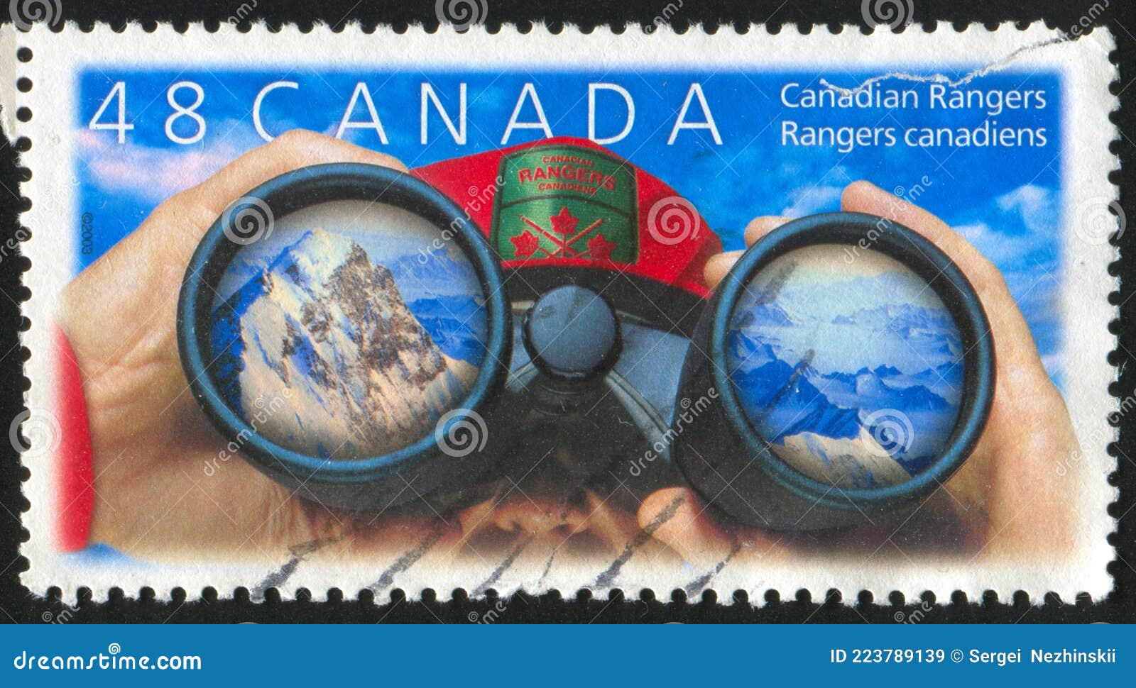 Canadian Rangers editorial stock image. Image of crossed - 223789139