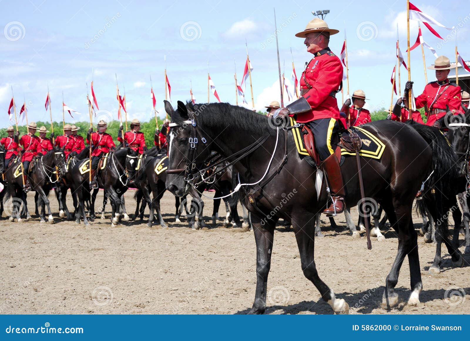 Canadian RCMP editorial image. Image of police, rcmp, ride - 5862000