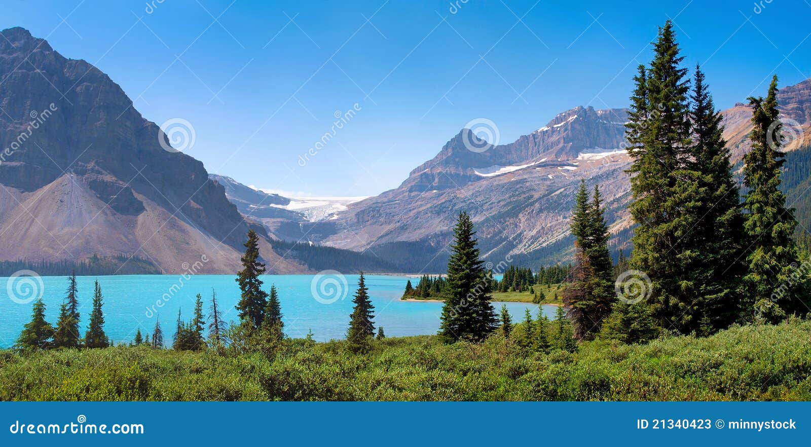 Canadian Wilderness in Banff National Park, Canada Stock Image - Image ...