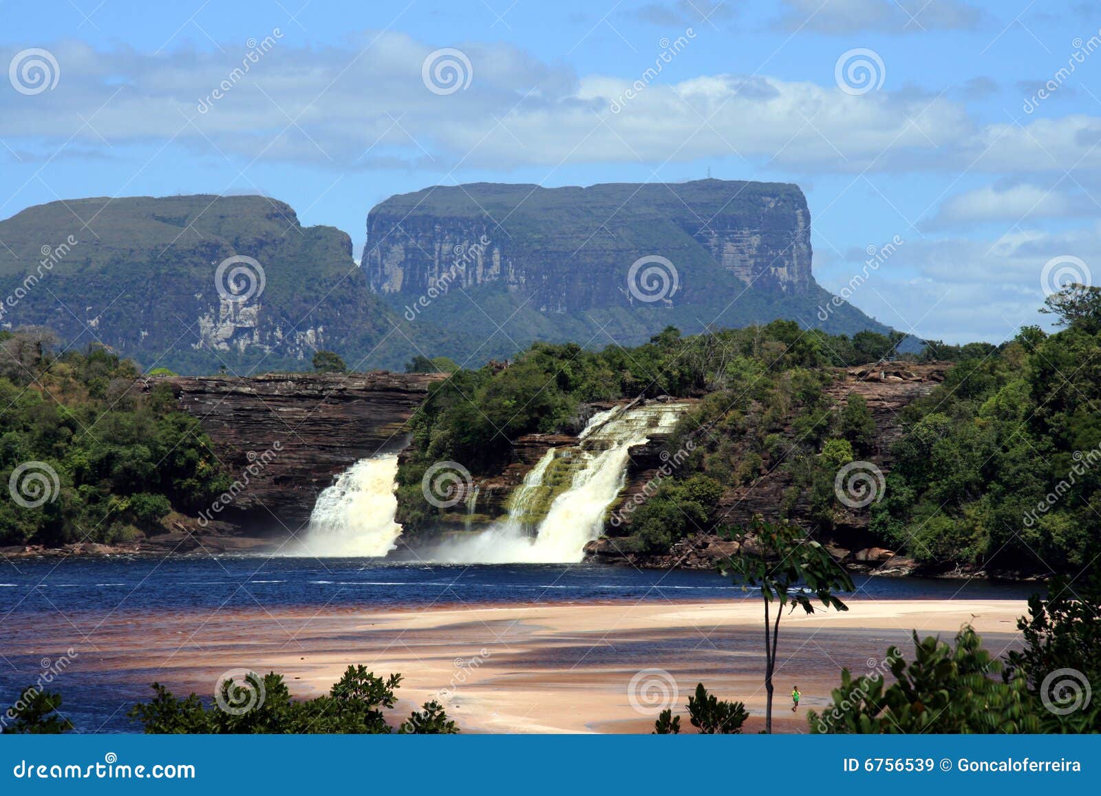 Canaima stock image. Image of beautiful, concept, lagoon - 6756539