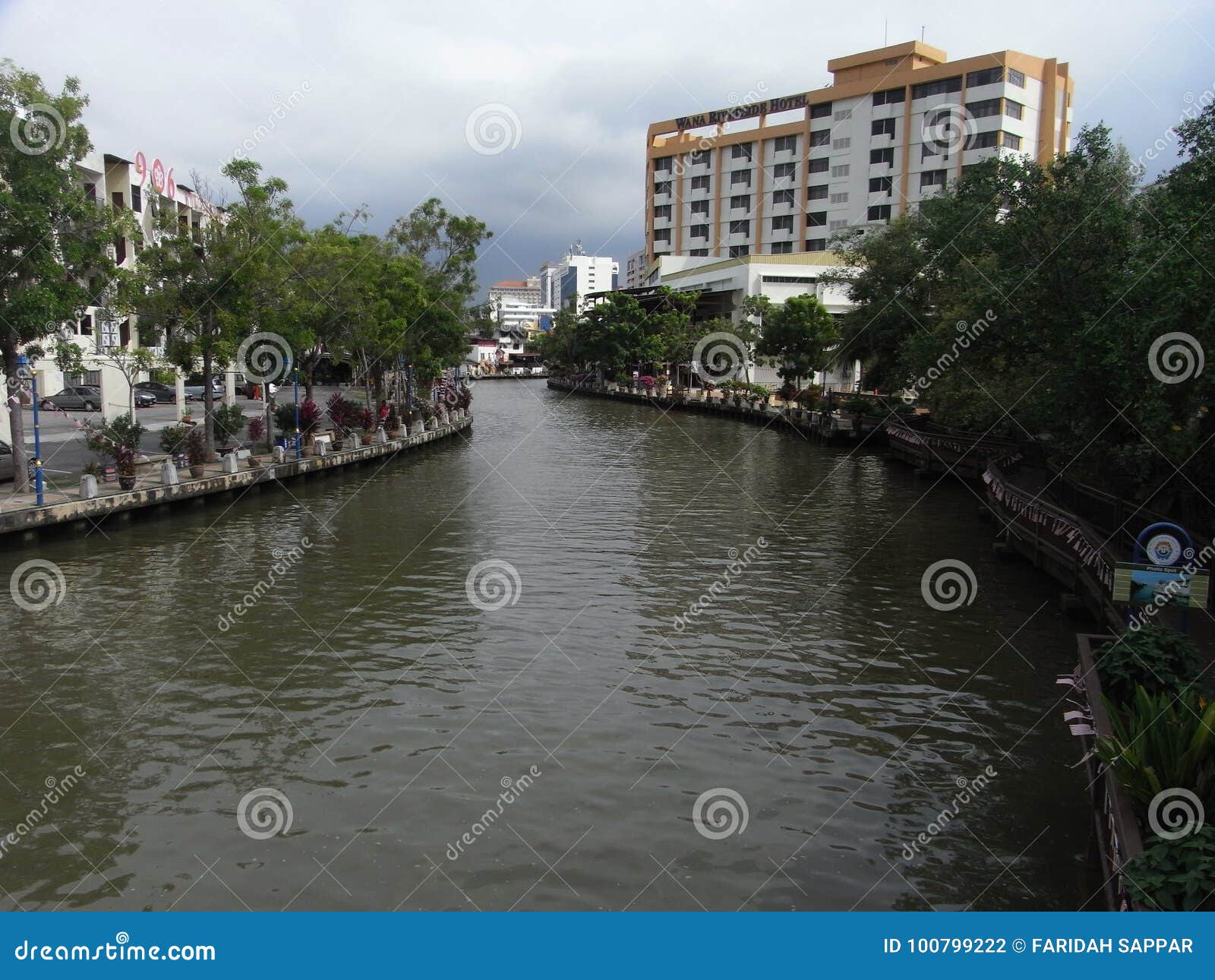 Canal de Malaca fotografía editorial. Imagen de malaca - 100799222