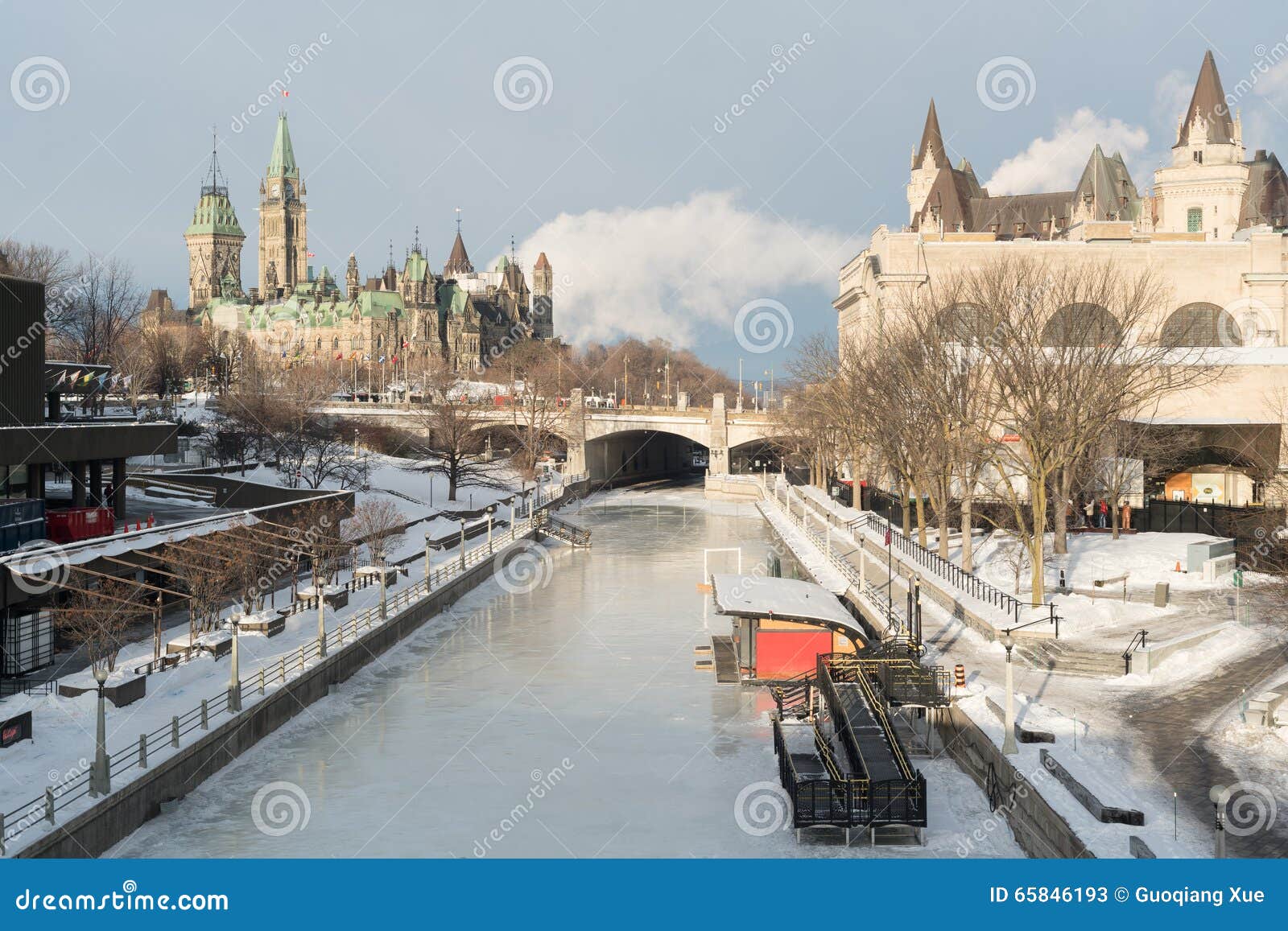 Canal De Ottawa Ridean En Invierno Imagen de archivo - Imagen de ottawa ...