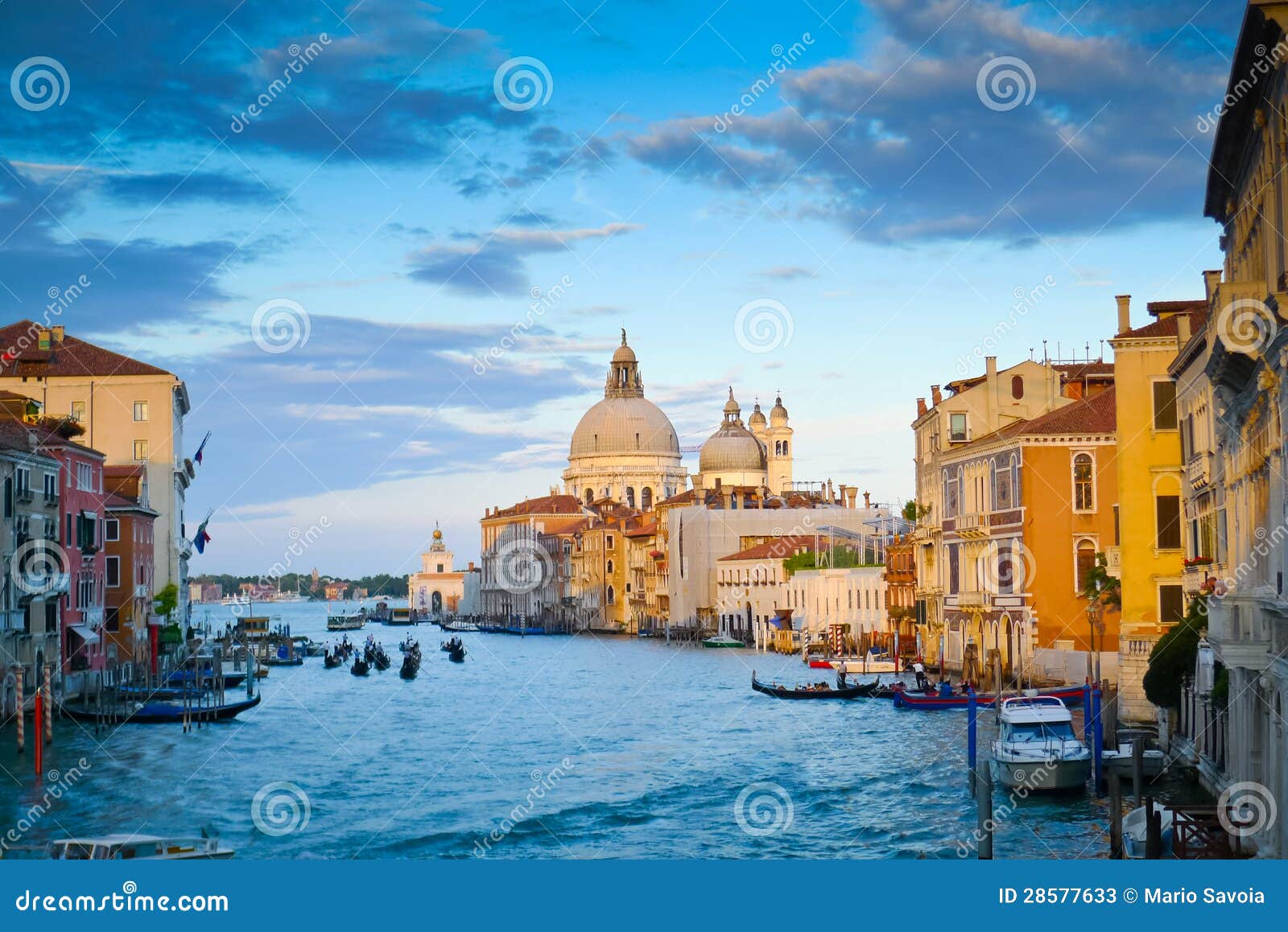 Canal grande imagen de archivo. Imagen de azul, sunset - 28577633