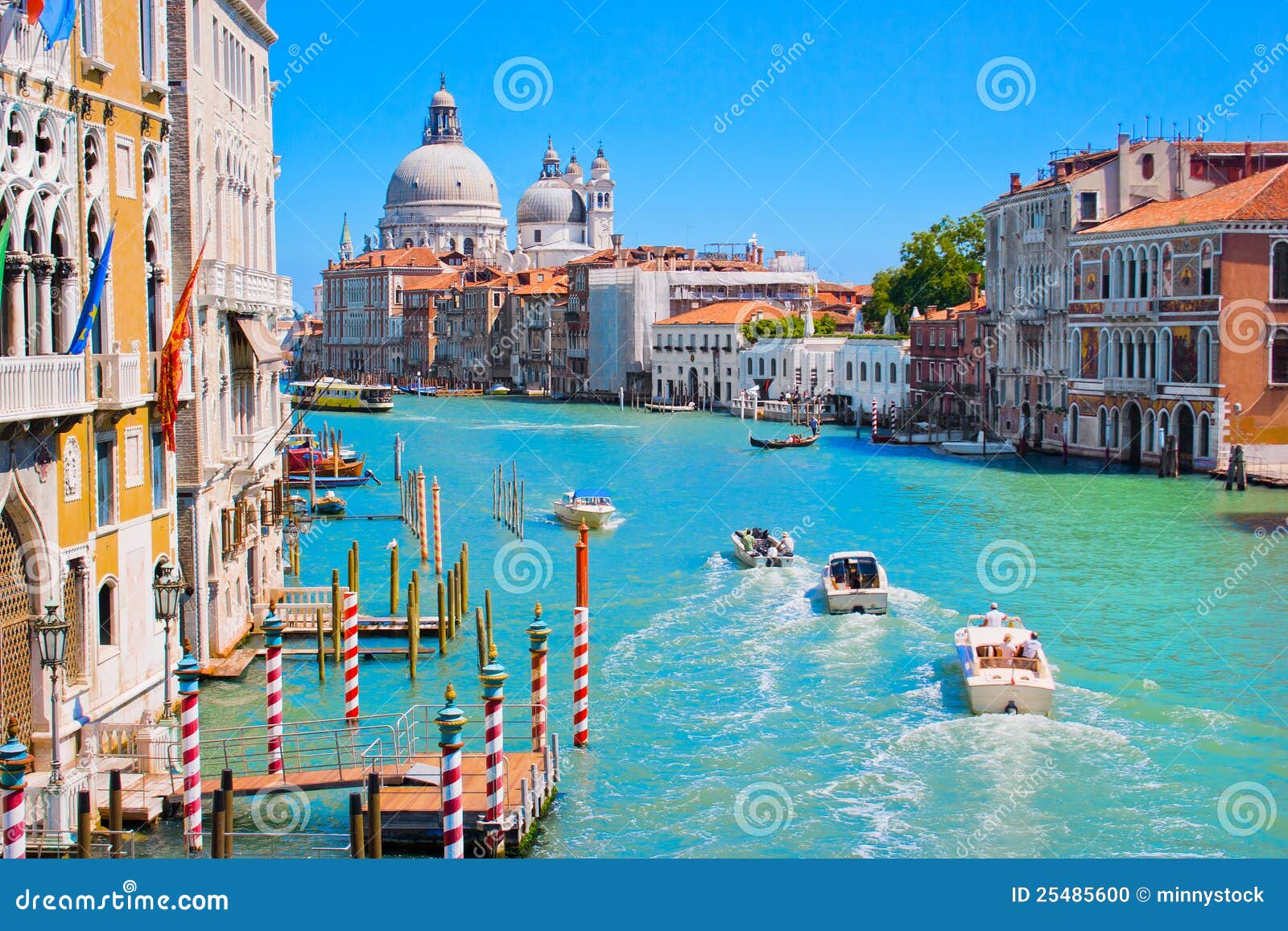 Canal Grande in Venice, Italy Editorial Image - Image of gondola, della ...