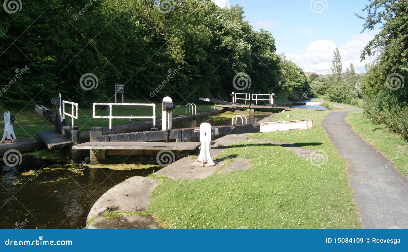 Canal Lock Stock Photo | CartoonDealer.com #31394316