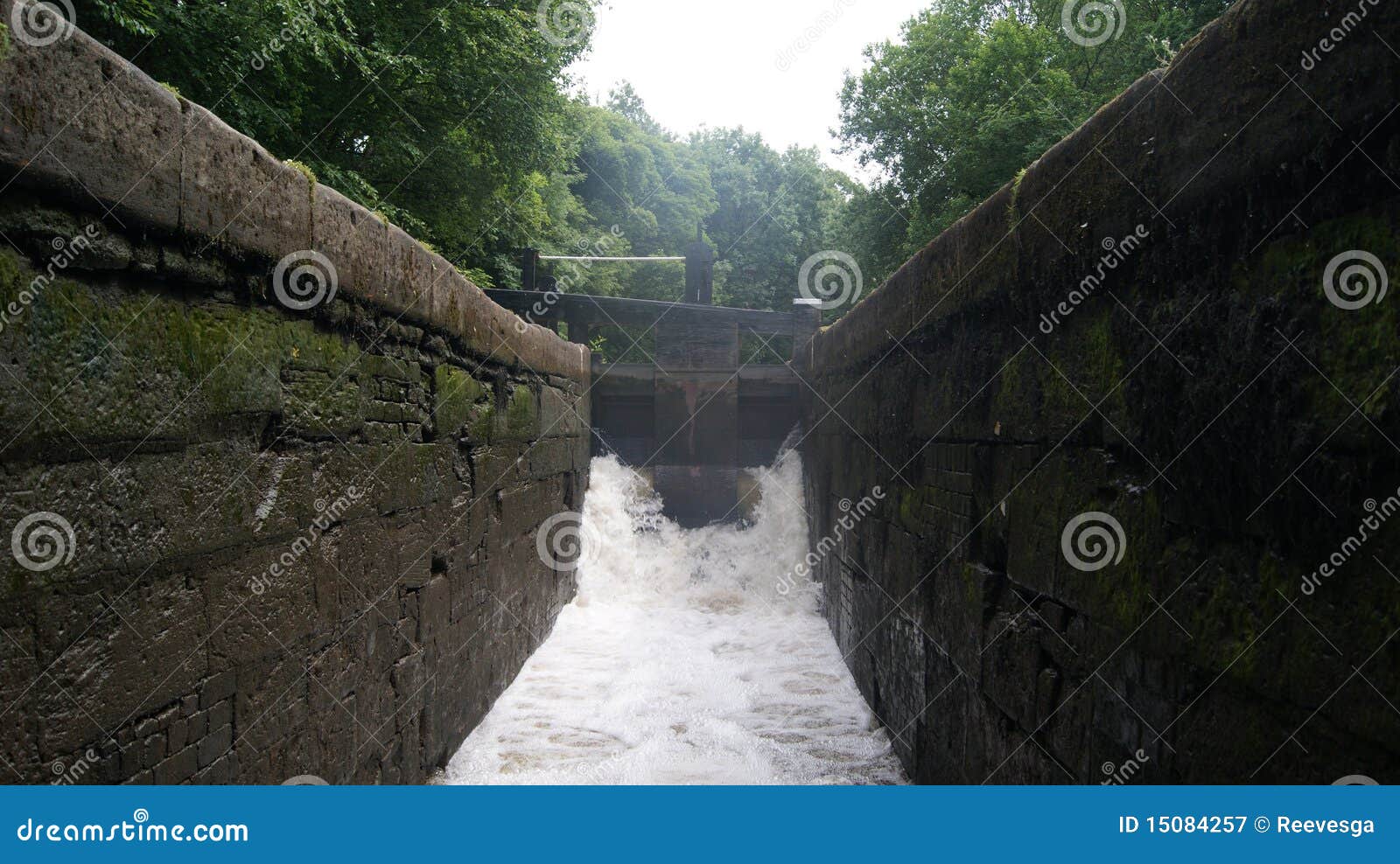 Canal Lock Stock Image | CartoonDealer.com #15084109