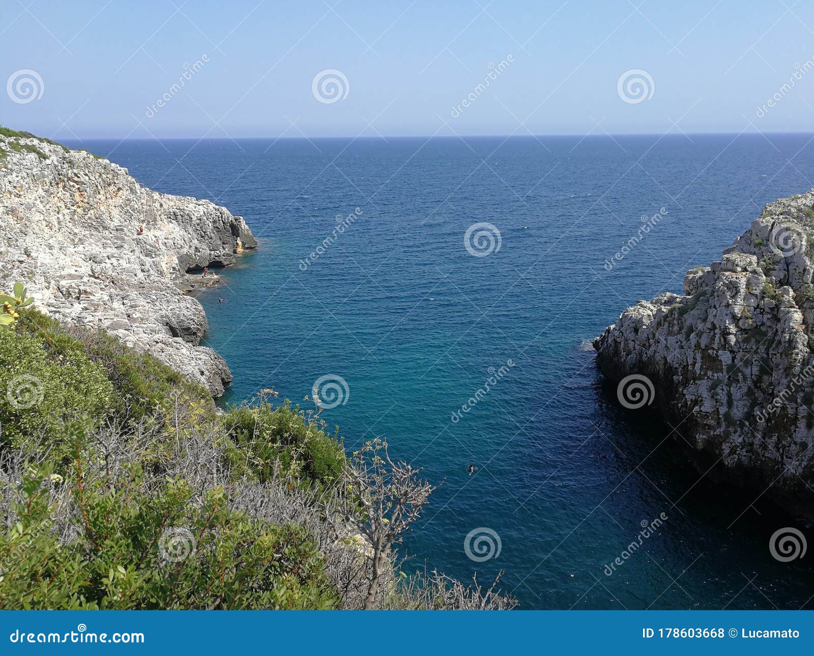 Canale del Ciolo stock photo. Image of overhanging, maria - 178603668