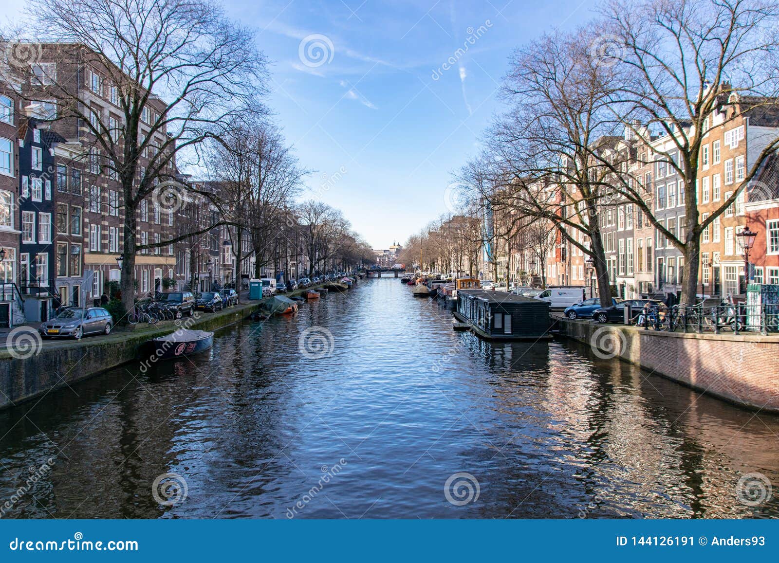 Canals of Amsterdam editorial photo. Image of historic - 144126191