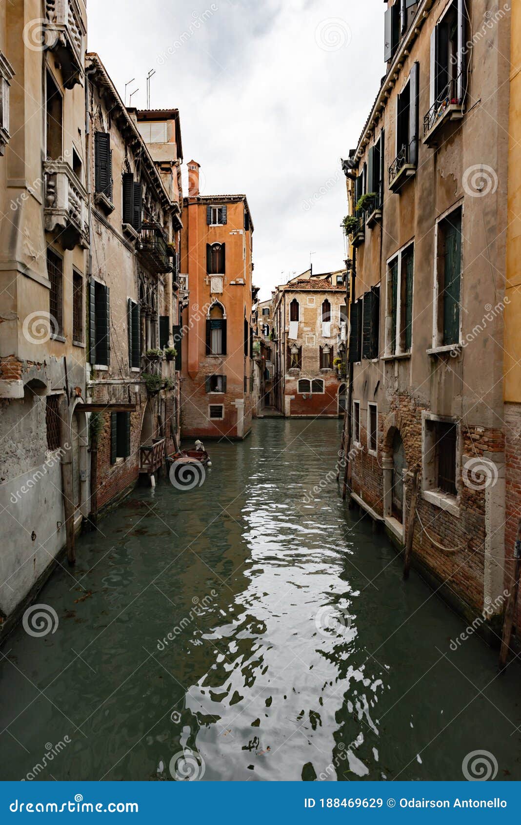Canals of Venice during the Day in High Resolution, Vertical Stock ...