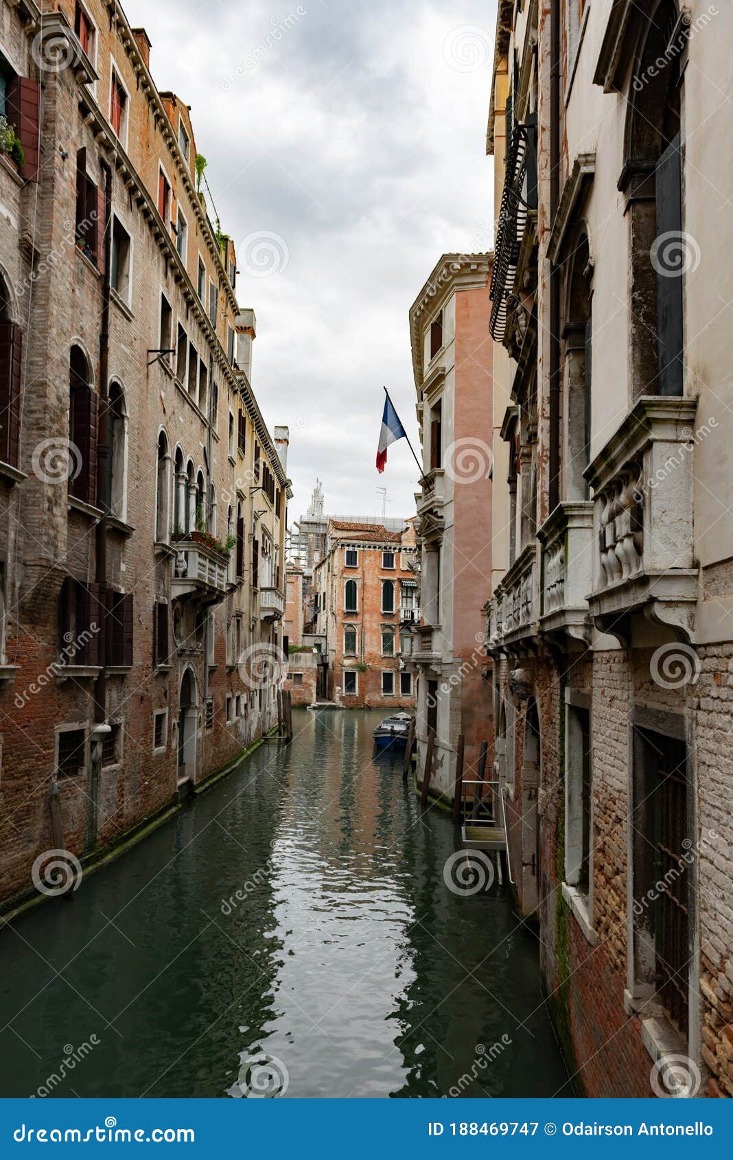 Canals of Venice during the Day in High Resolution, Vertical Stock ...