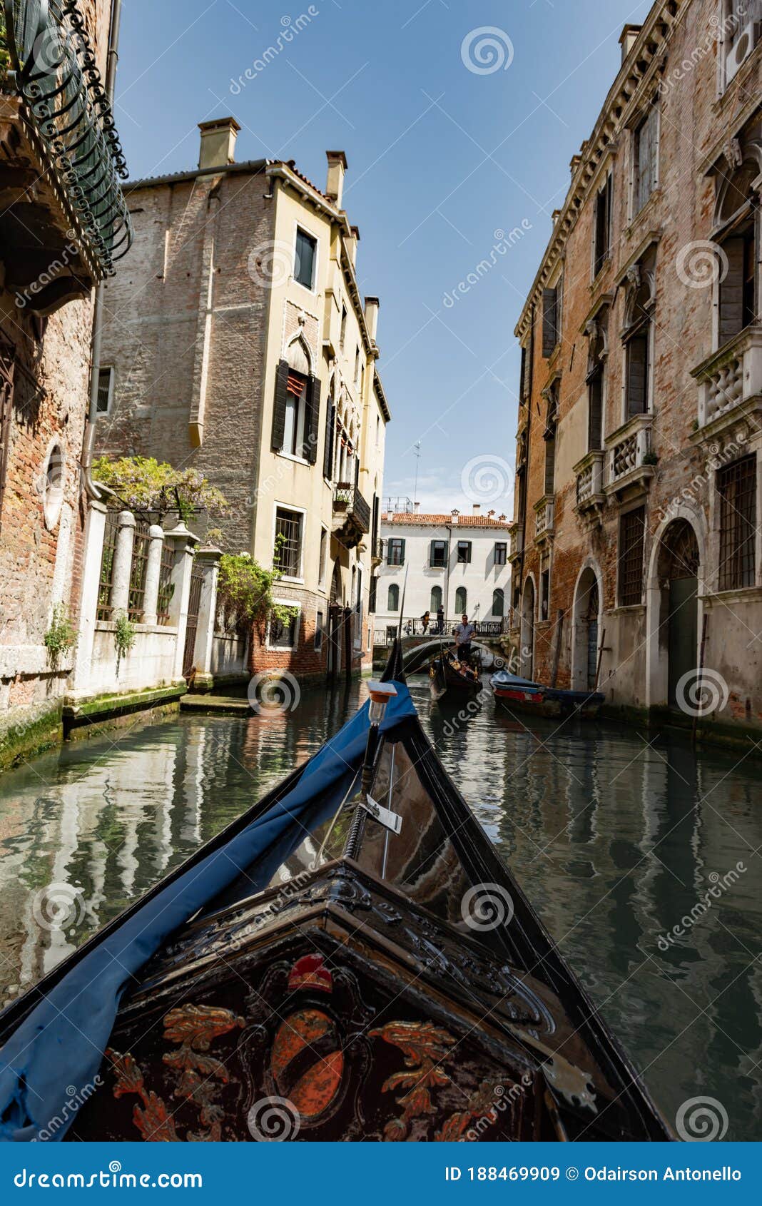 Canals of Venice during the Day in High Resolution, Vertical Stock ...