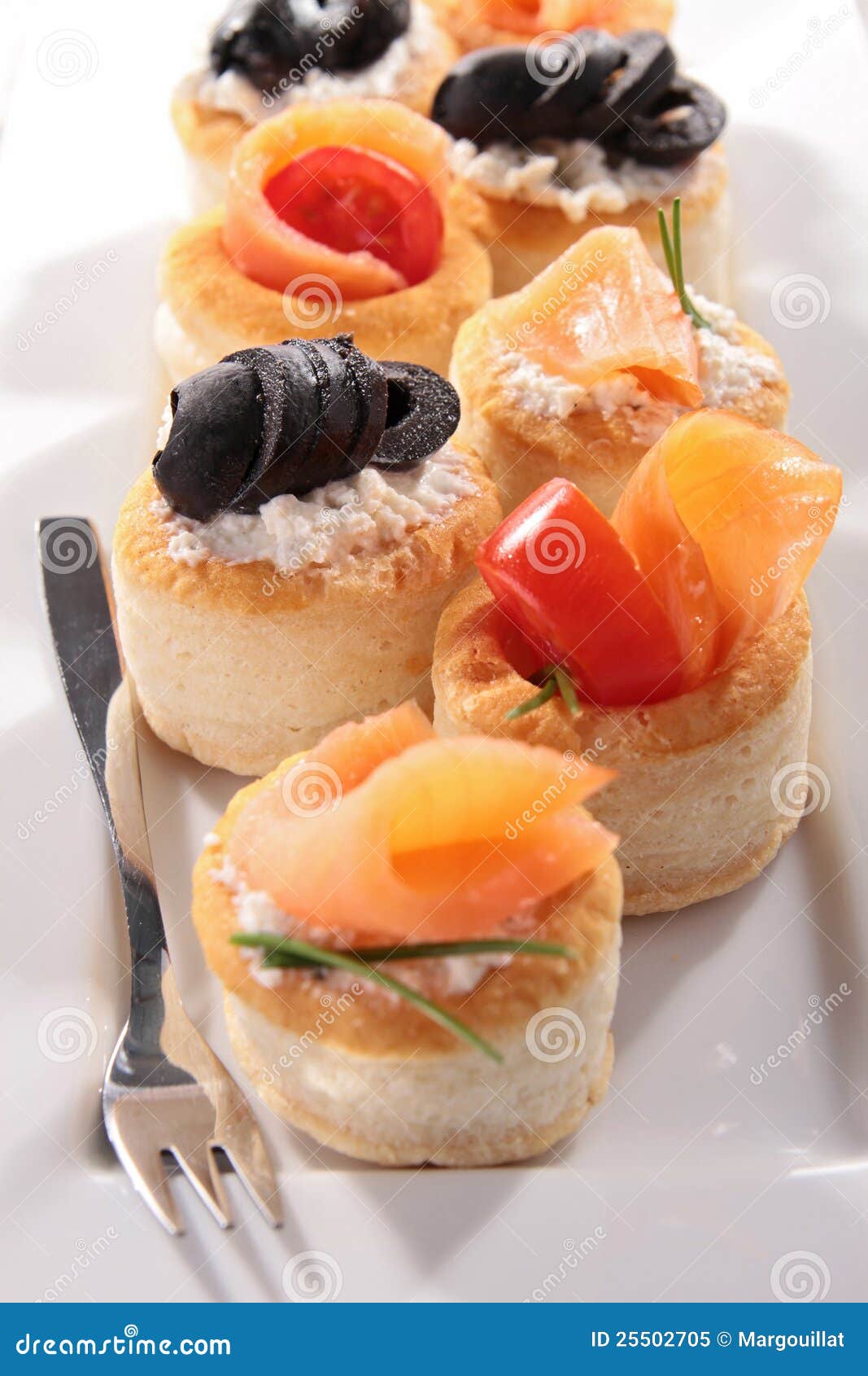 Canape stock image. Image of assorted, canape, party - 25502705
