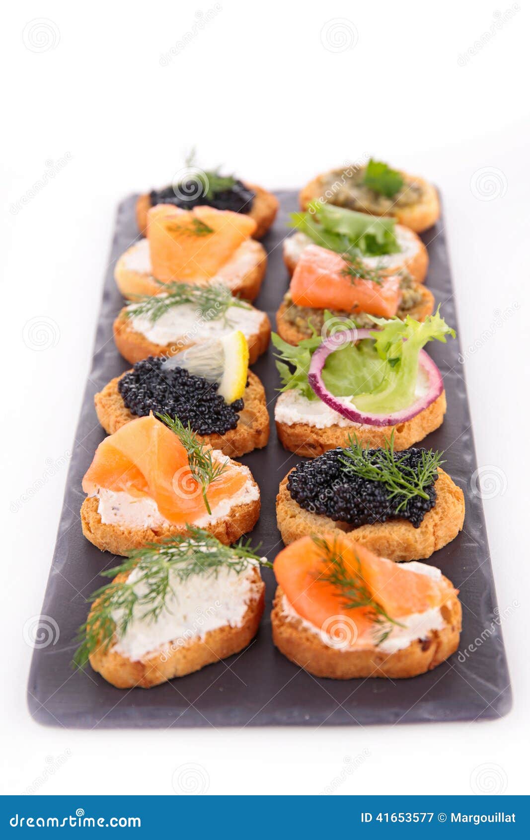 Canape stock image. Image of festive, assortment, buffet - 41653577
