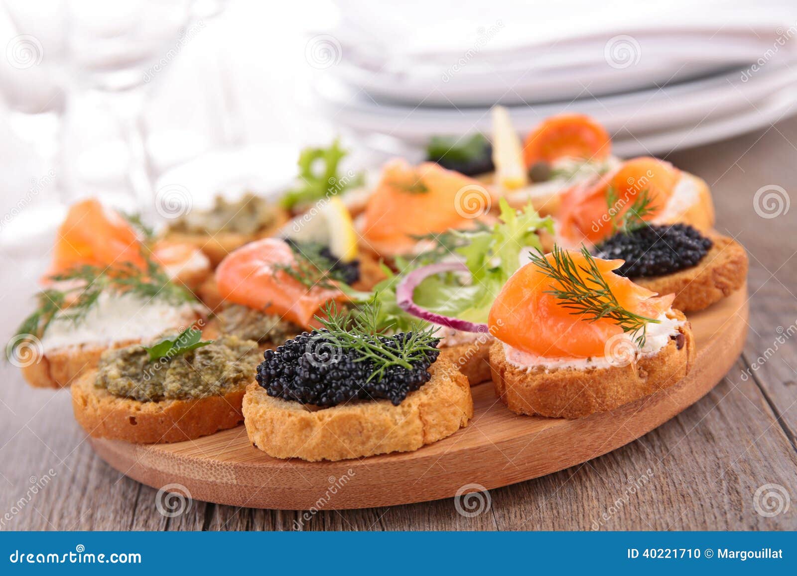 Canape, buffet food stock photo. Image of celebration - 40221710