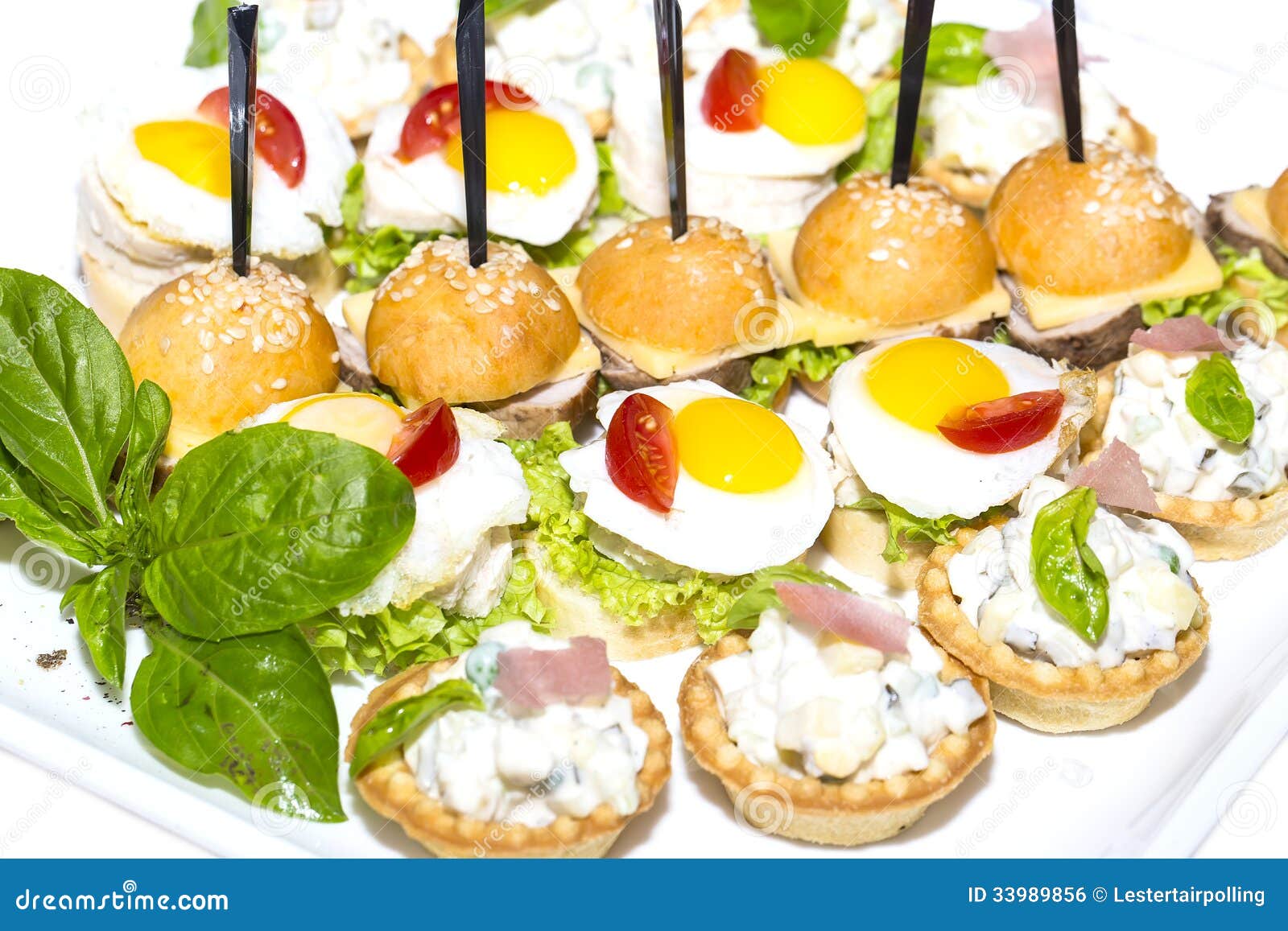 Canape stock photo. Image of nuts, rolled, deck, prepared - 33989856