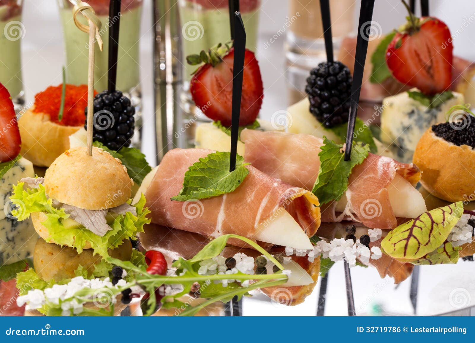 Canape stock photo. Image of fresh, nuts, food, reception - 32719786