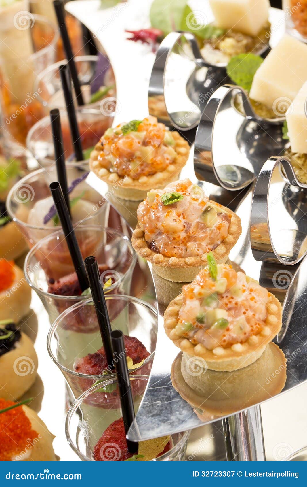Canape stock image. Image of dish, fresh, reception, buffet - 32723307