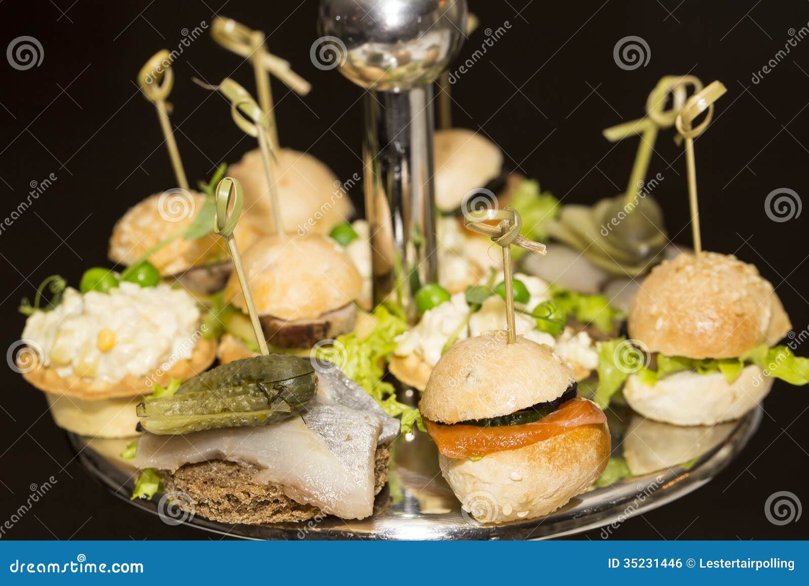 Canape stock photo. Image of appetizer, parsley, olives - 35231446