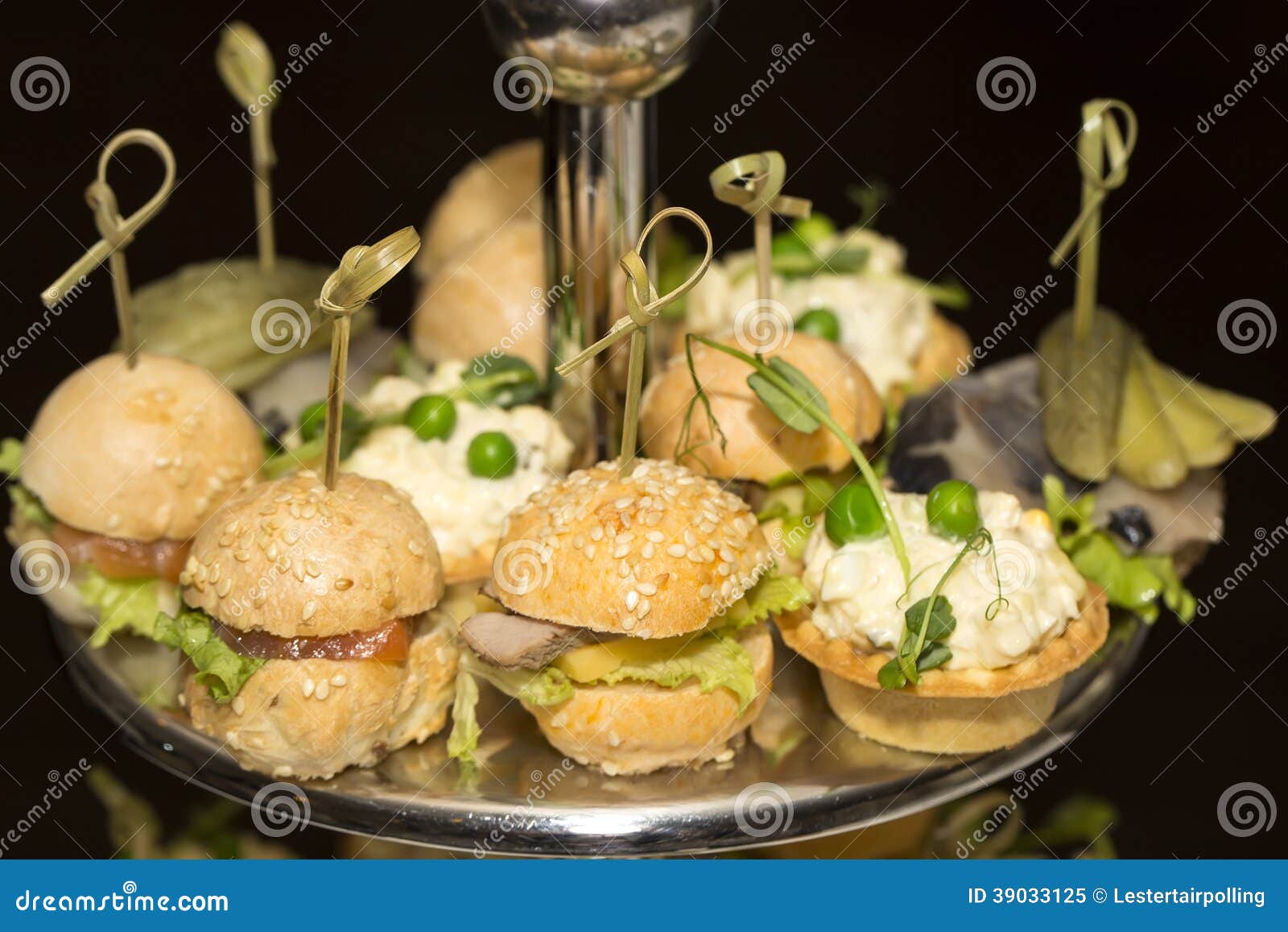 Canape stock image. Image of delicious, catering, dish - 39033125