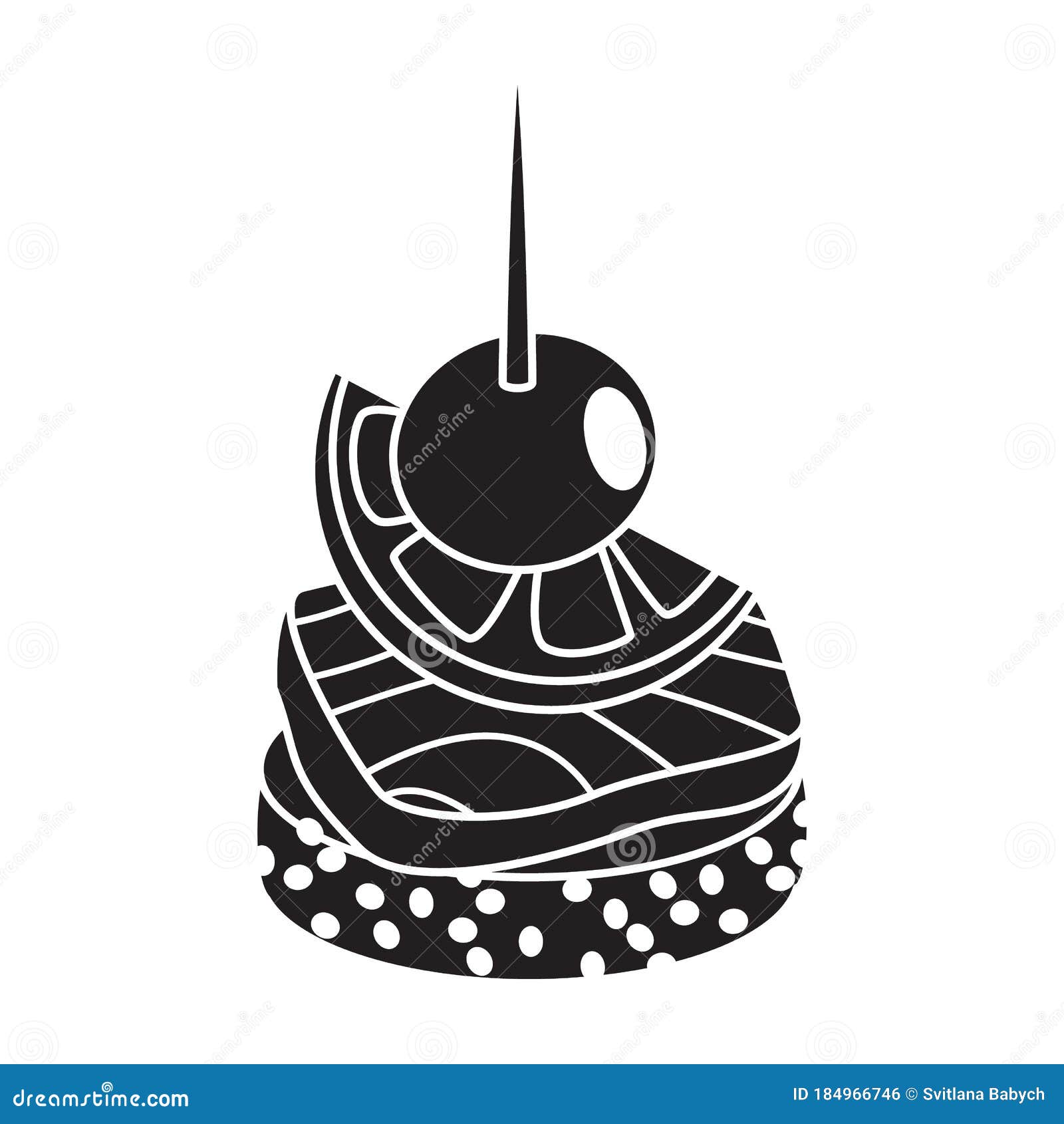 Canape Vector Icon.Cartoon Vector Icon Isolated On White Background ...